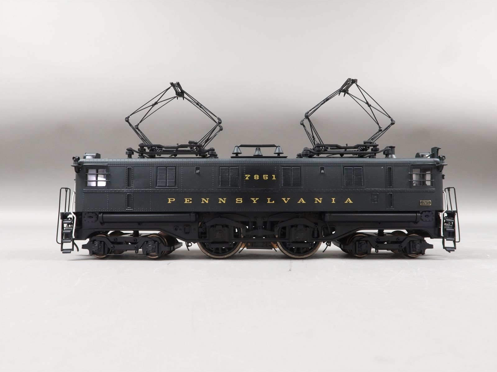 O Brass Model - SS Sunset PRR Pennsylvania O-1 Boxcab Set #7850 + #7851 ...