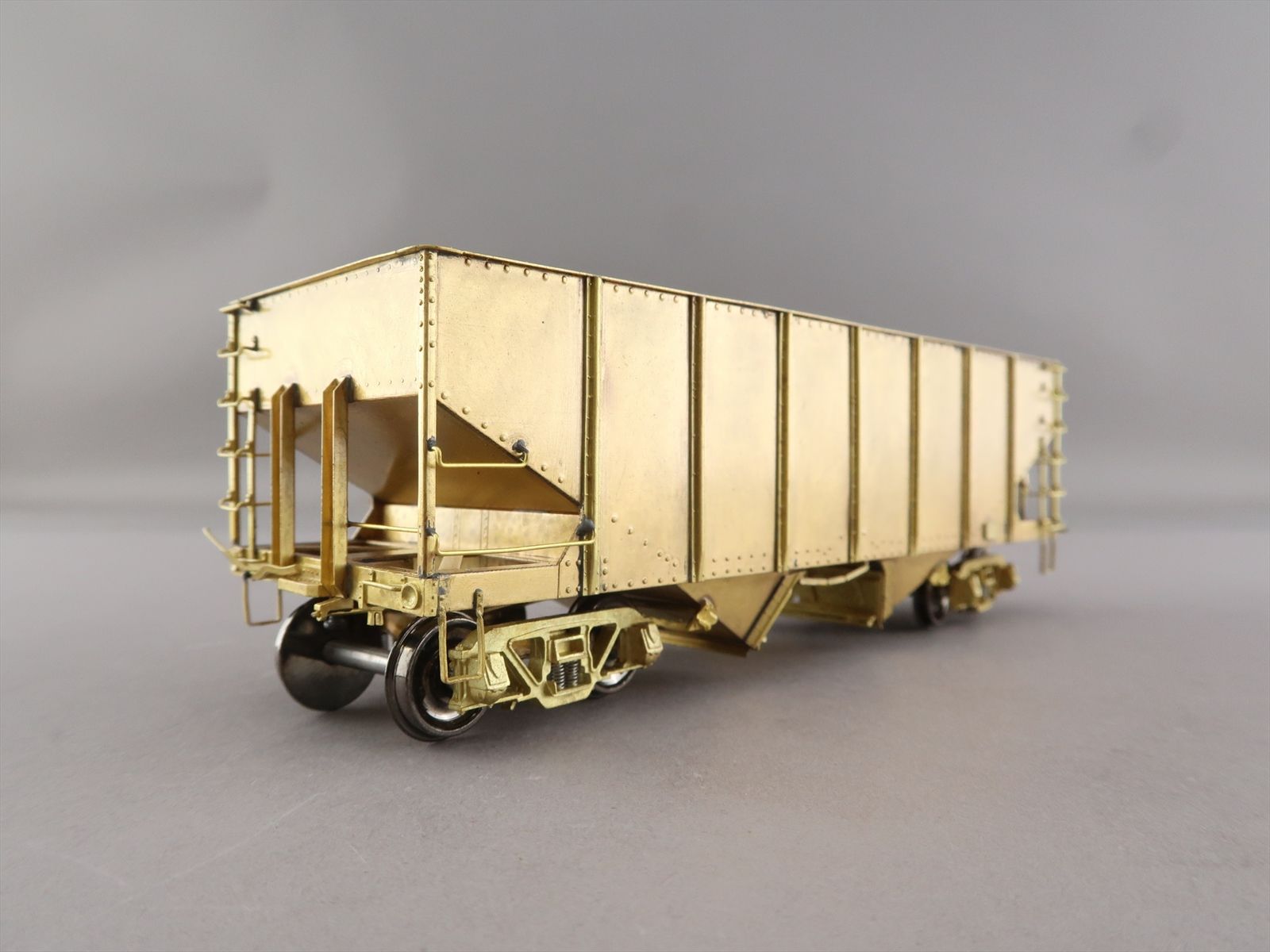 S Brass Model - RRM River Raisin Models USRA 55-Ton Open Hopper Car As ...