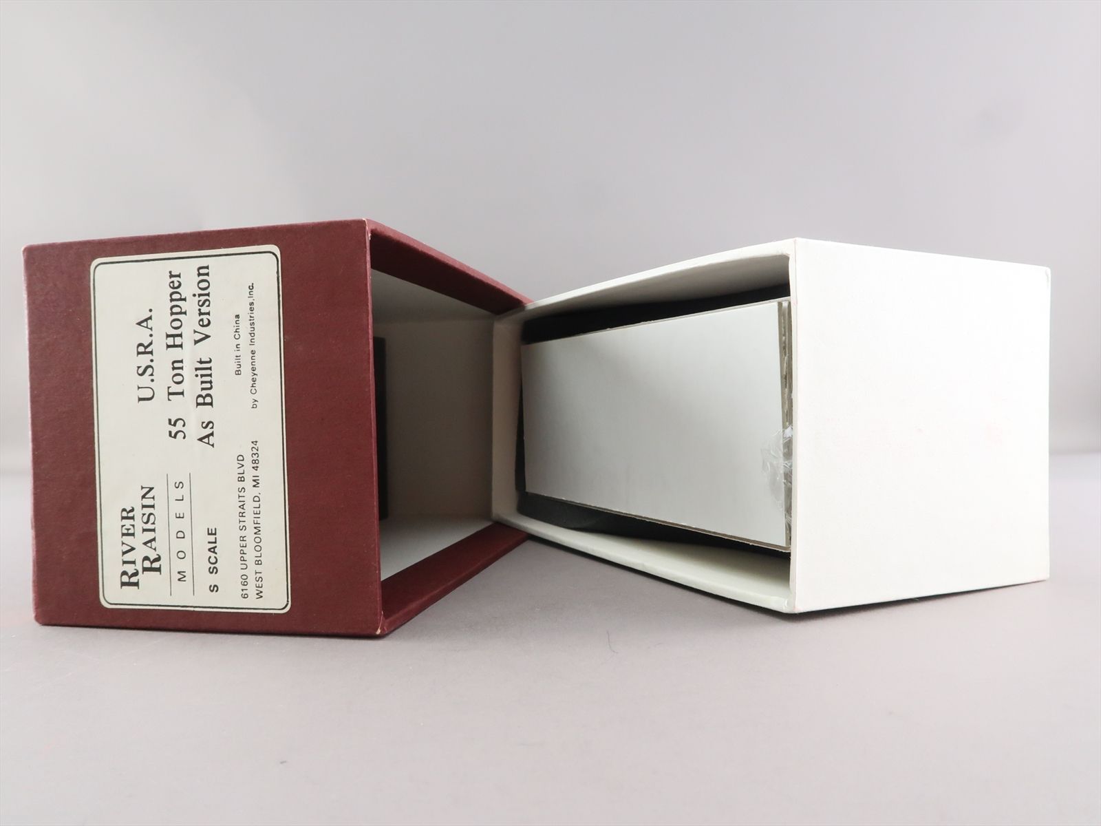 S Brass Model - RRM River Raisin Models USRA 55-Ton Open Hopper Car As ...