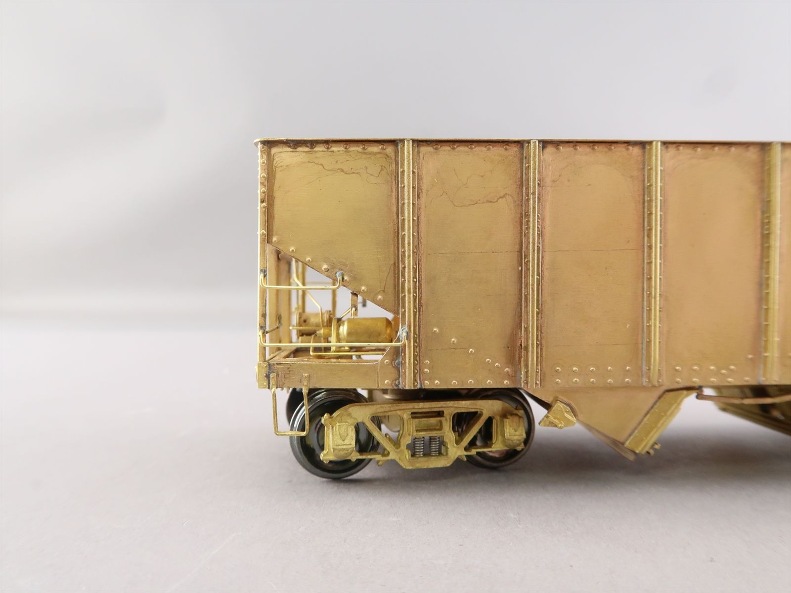 S Brass Model - RRM River Raisin Models USRA 55-Ton Open Hopper Car As ...