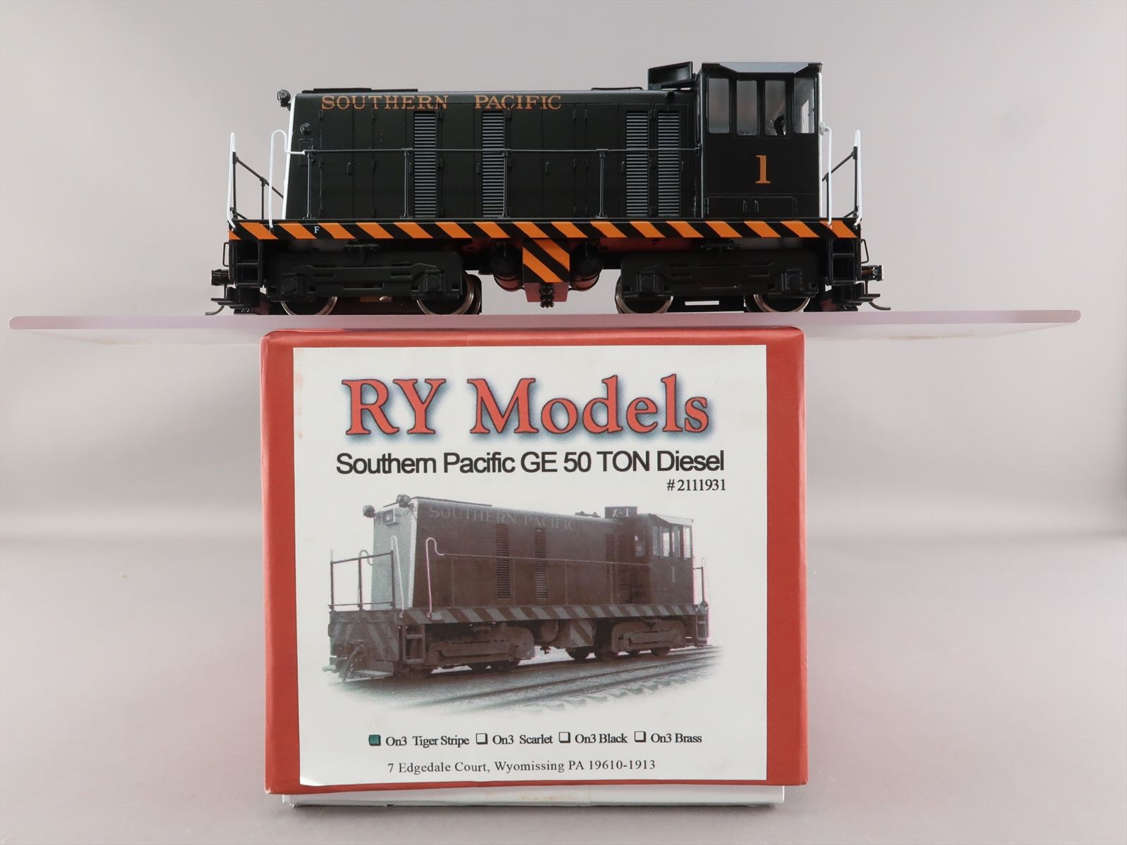 On3 Brass Model - RYM Rich Yoder 2111931 SP Southern Pacific GE 50 Ton ...