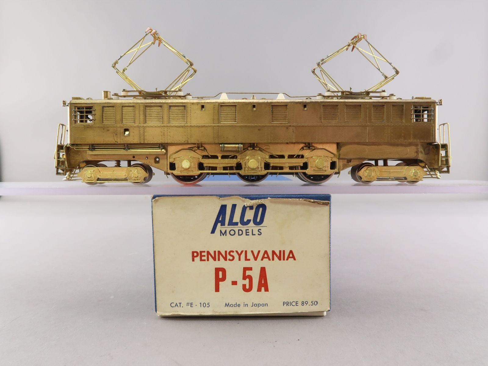 HO Brass Model - ALCO E-105 PRR Pennsylvania P-5A Electric Locomotive ...