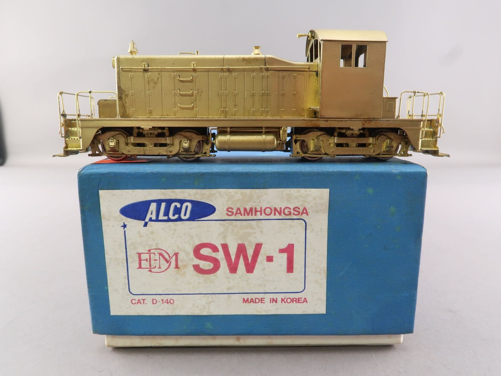 HO Brass Model - ALCO D-140 EMD SW-1 Diesel Switcher Locomotive ...
