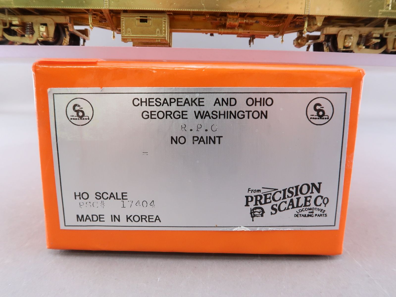 HO Brass Model - PSC 17404 C&O Chesapeake & Ohio George Washington RPO ...