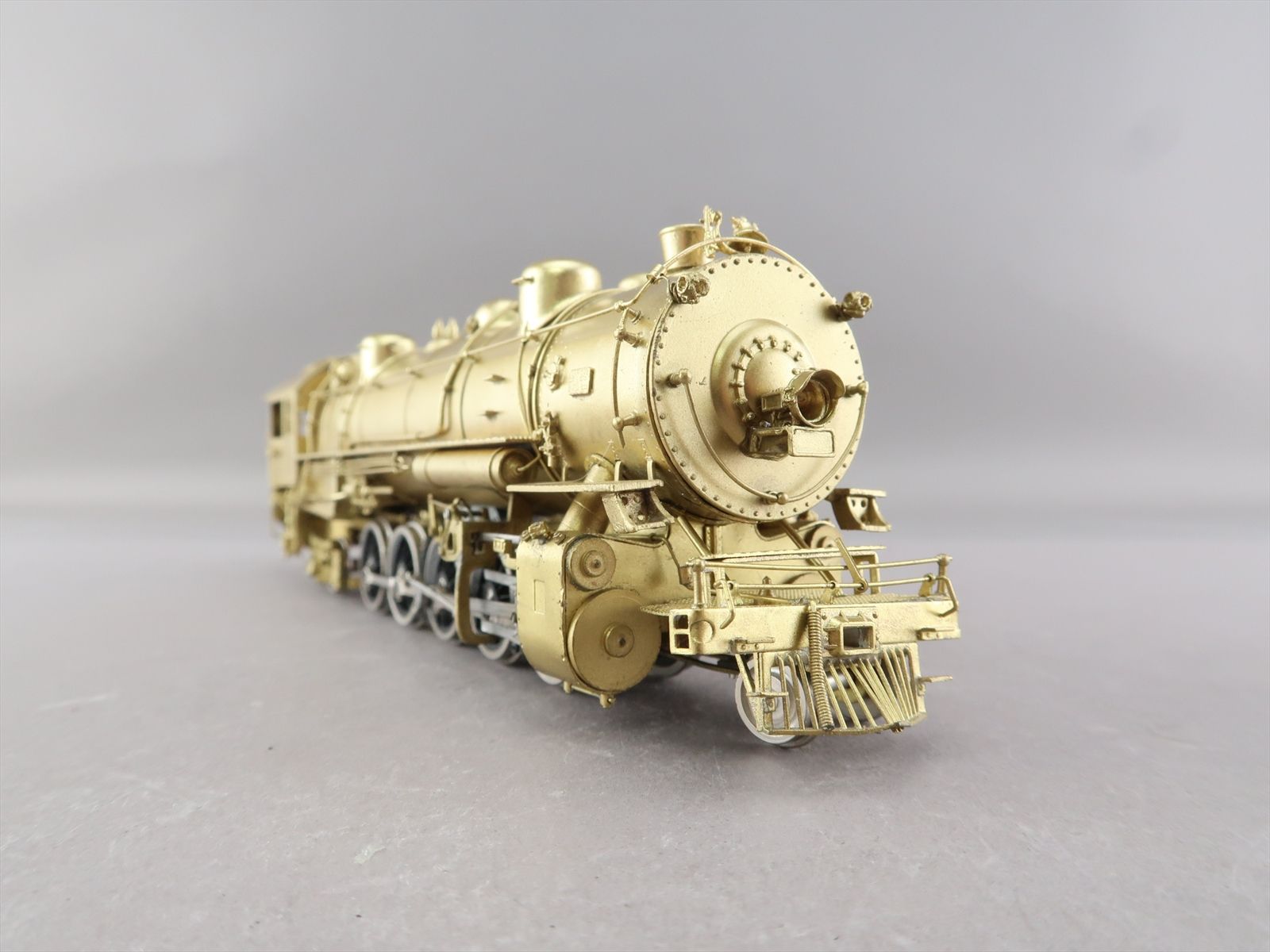 HO Brass Model - ALCO S-124 ERIE R-1 2-10-2 - Unpainted - 1977 Run - Kobra