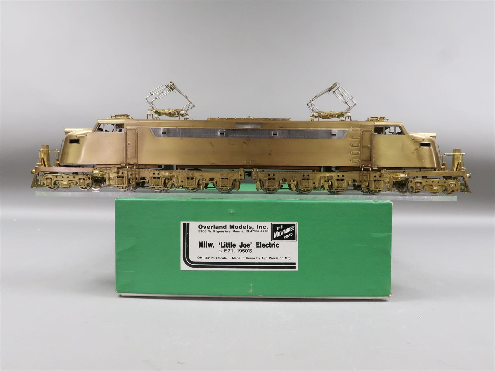 O Brass Model - OMI 0317 Milwaukee Road Little Joe Electric 1950's Era ...
