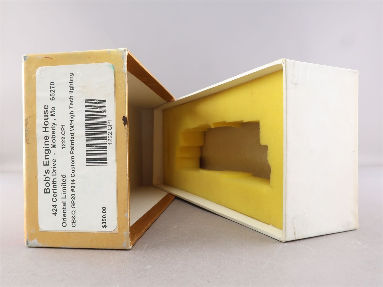 HO Brass Model - Oriental CB&Q Burlington EMD GP20 2000HP Low Hood #914 ...