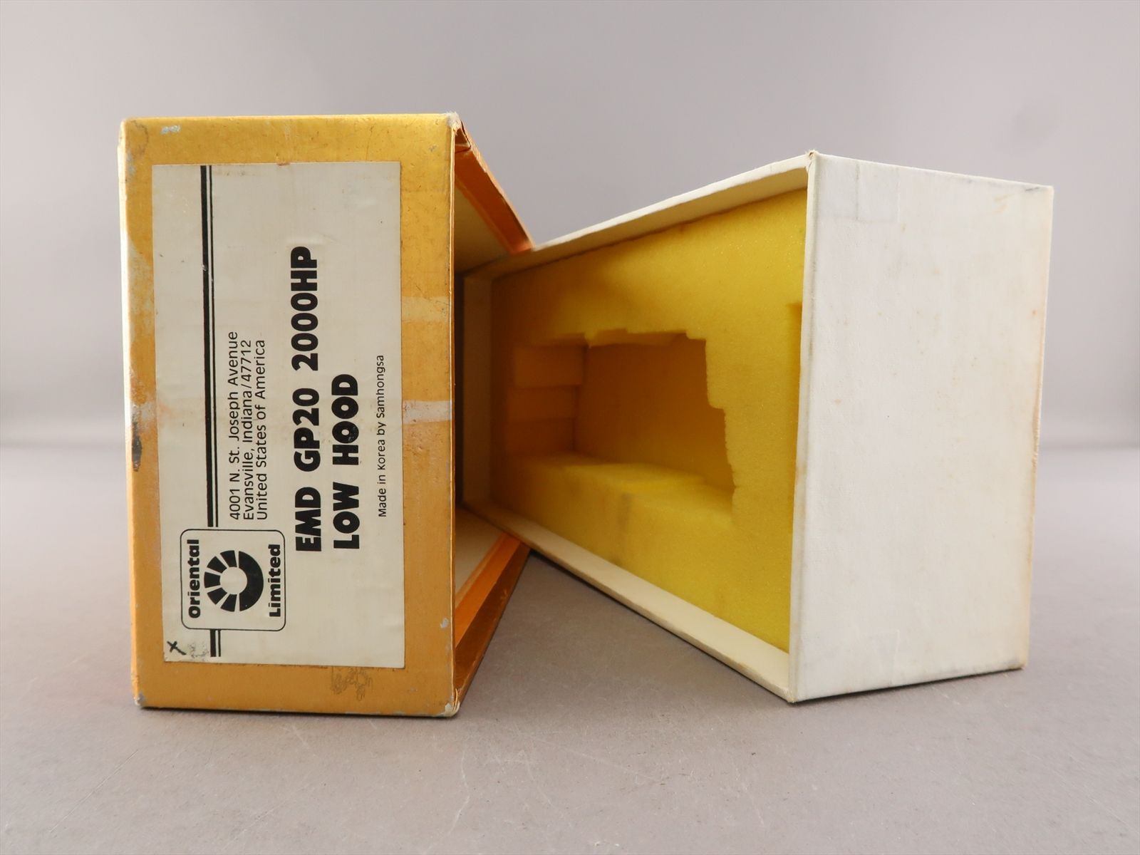 HO Brass Model - Oriental CB&Q Burlington EMD GP20 2000HP Low Hood #901 - Custom + Weathered ...