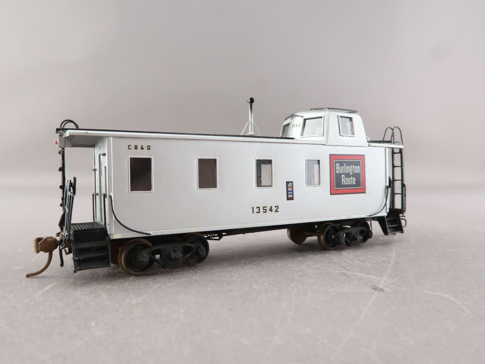 HO Brass Model - Oriental CB&Q Burlington NE-12 Caboose #13542 - Custom
