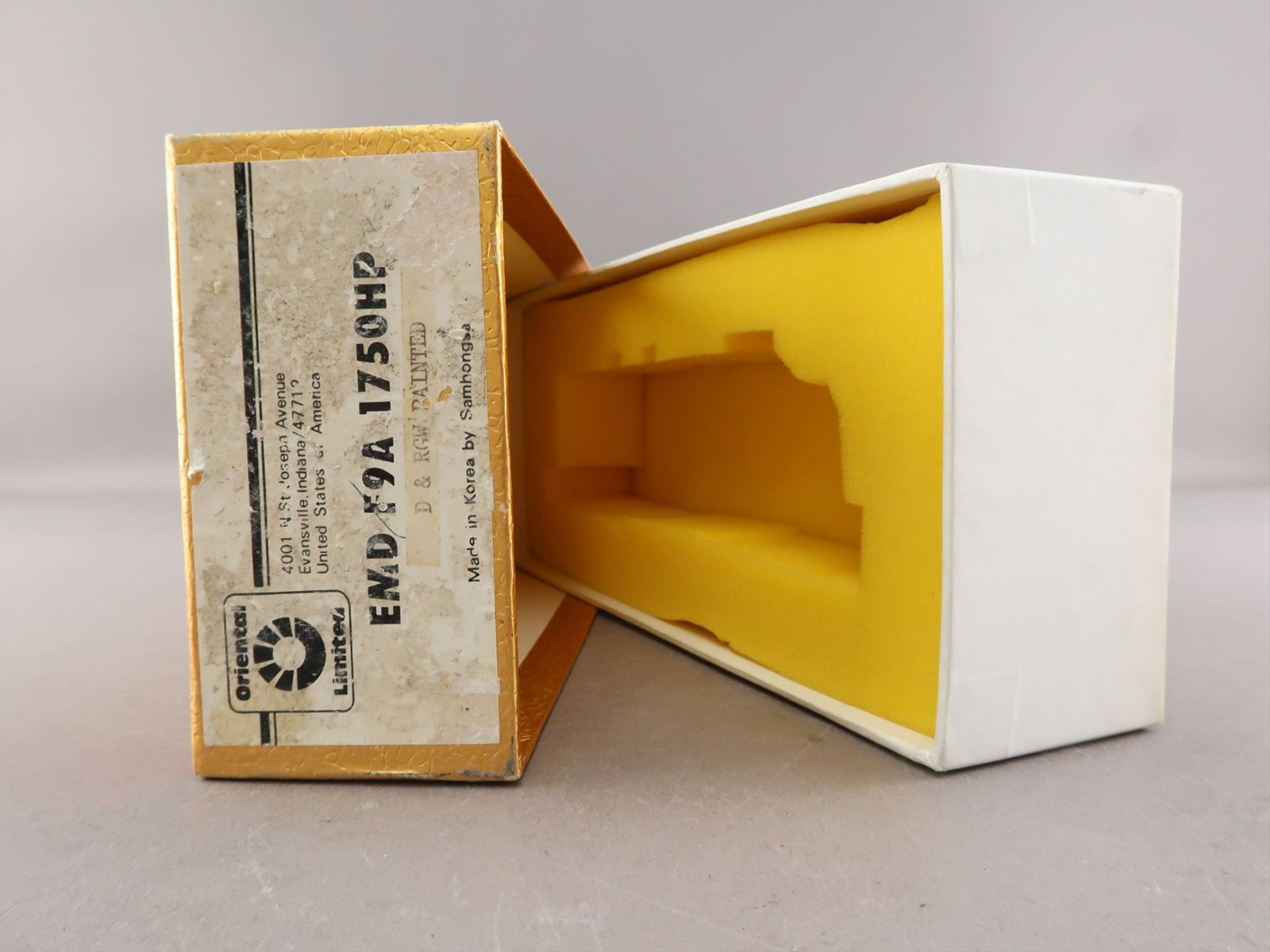 HO Brass Model - Oriental D&RGW Rio Grande EMD F9 F9A Single Stripe ...