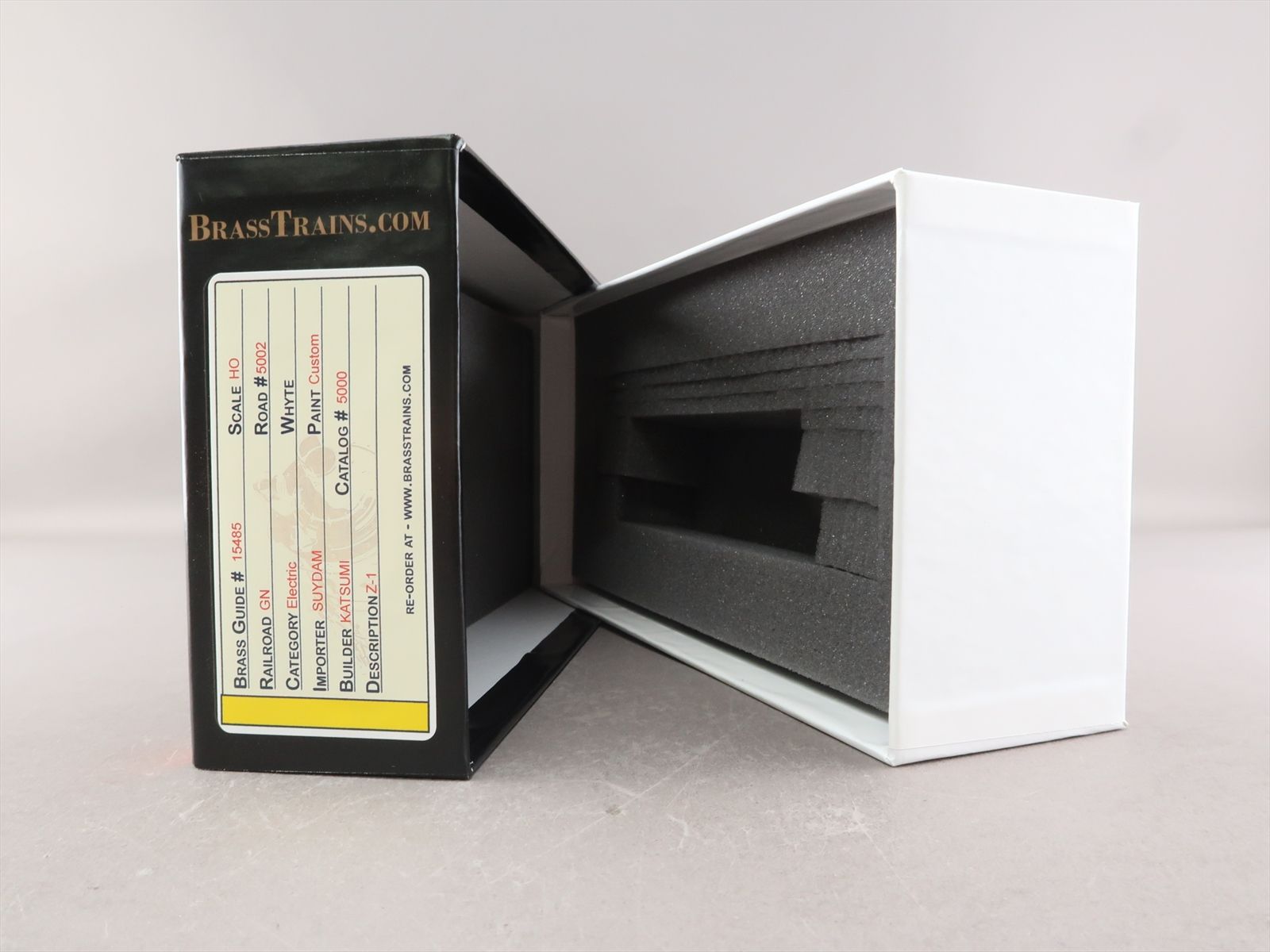 HO Brass Model - Suydam 5000 GN Great Northern Z-1 Boxcab Box Cab ...