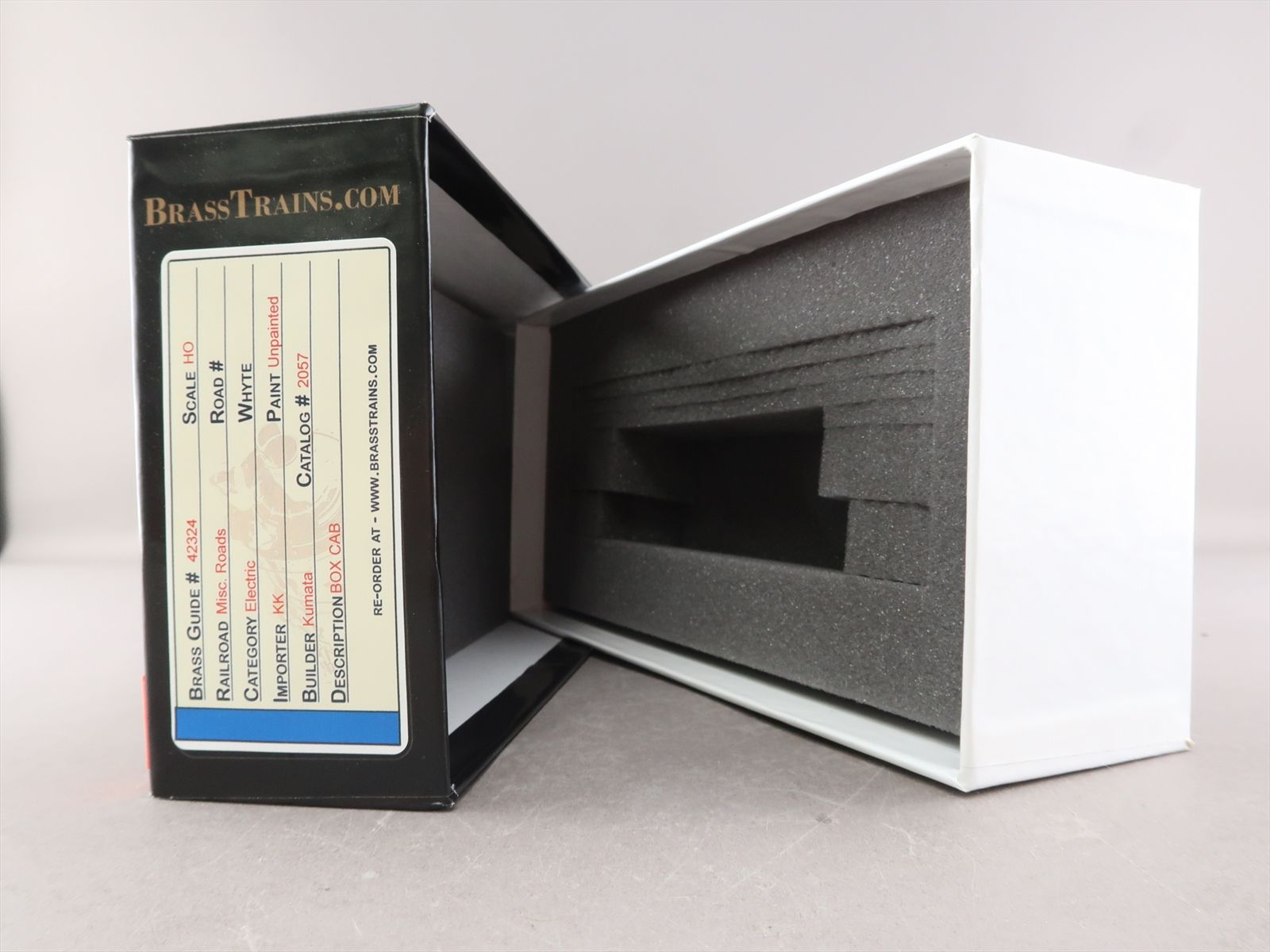 HO Brass Model - Ken Kidder 2057 Box Cab Electric Freight Motor ...