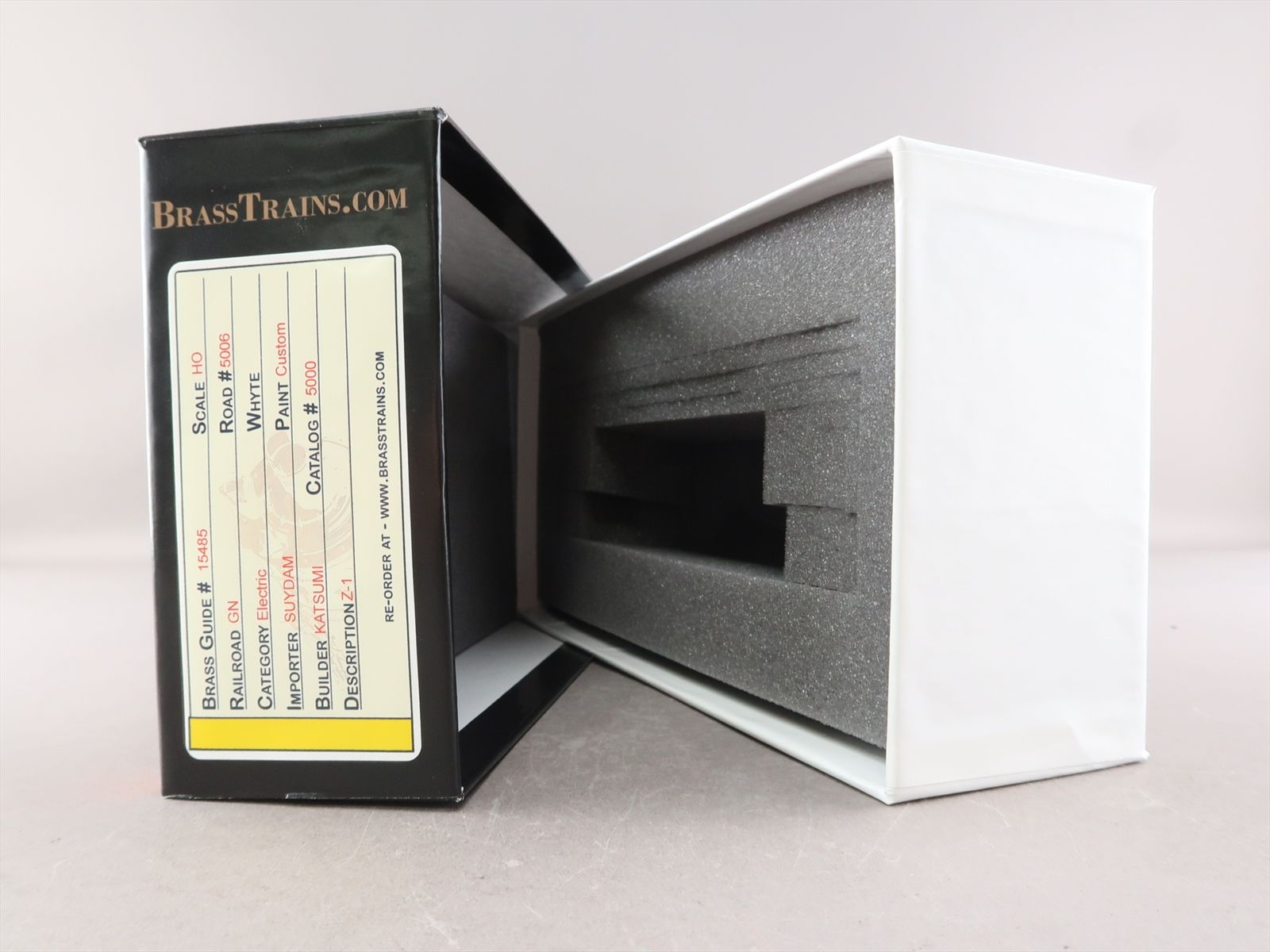 HO Brass Model - Suydam 5000 GN Great Northern Z-1 Boxcab Box Cab ...