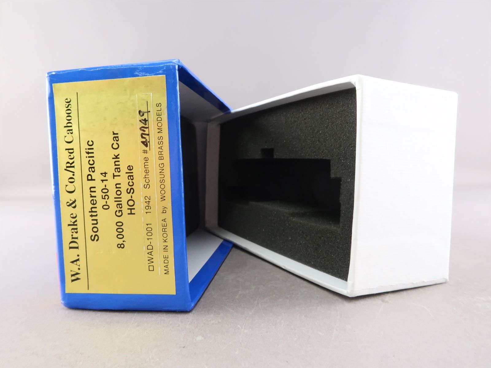 HO Brass Model - WAD Drake WAD-1001 SP Southern Pacific O-50-14 Tank ...