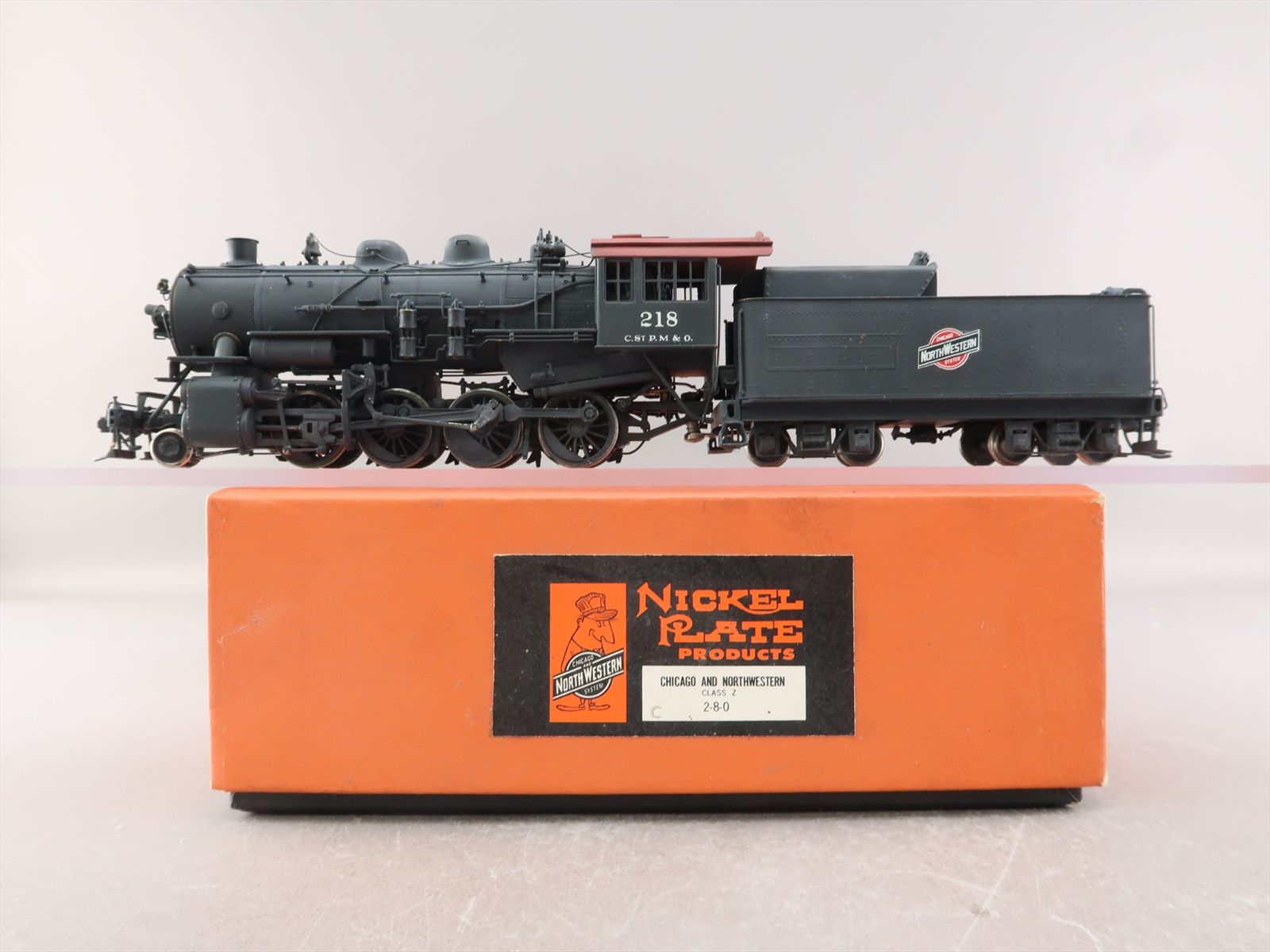 HO Brass Model - NPP C&NW Chicago & Northwestern 2-8-0 Class Z #218 ...