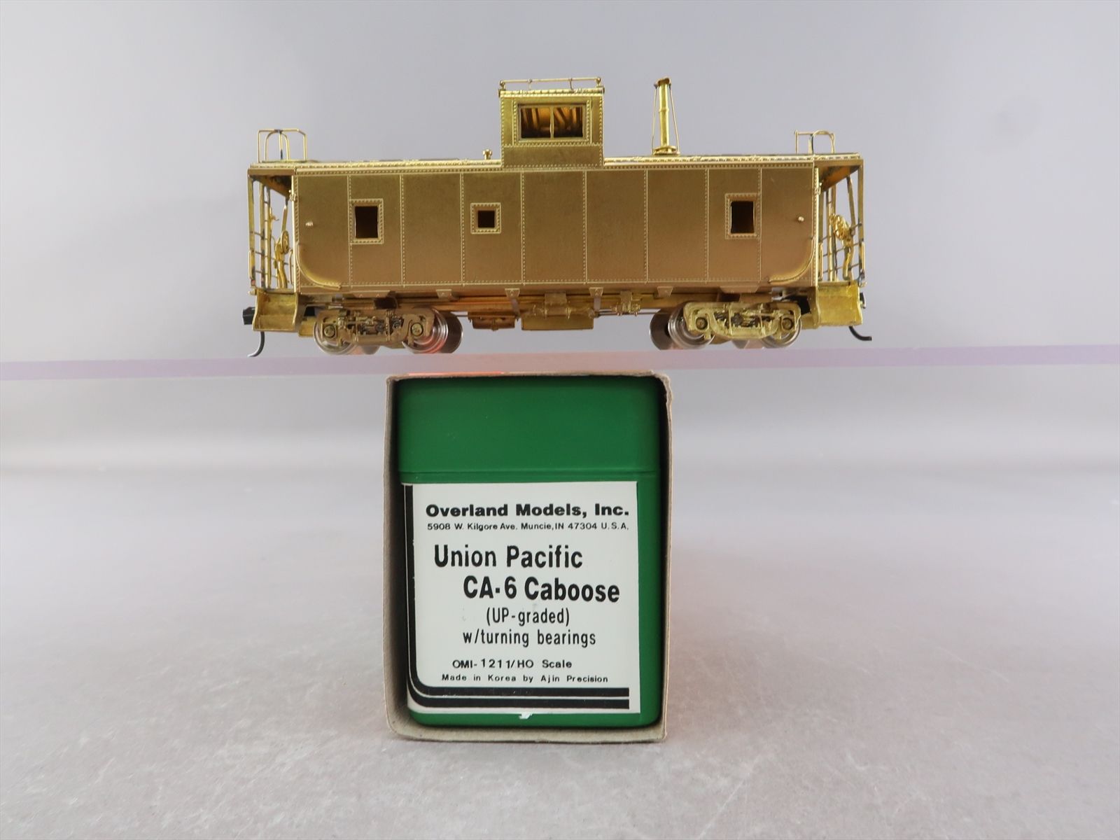 HO Brass Model - OMI 1211 UP Union Pacific CA-6 Caboose - Unpainted ...