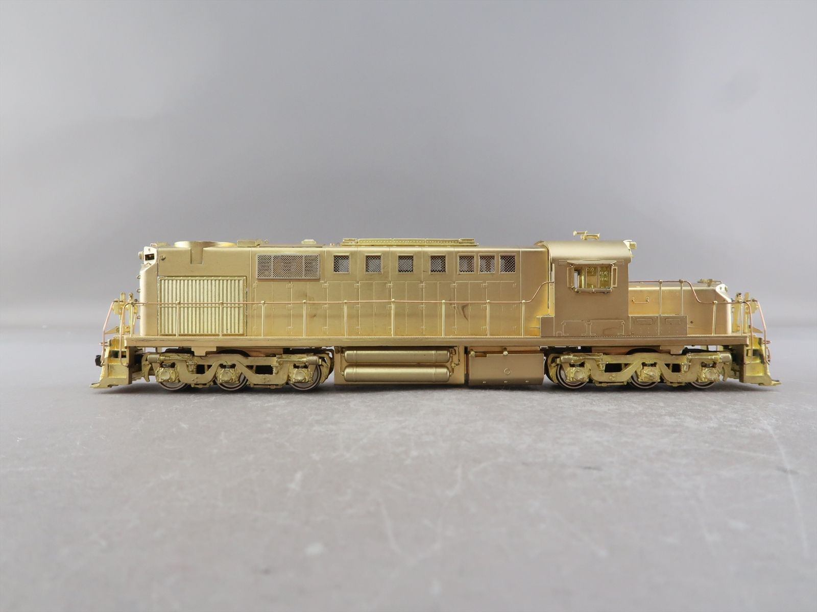 HO Brass Model - Key SP Southern Pacific ALCO RSD-15 DL-600B Low Hood - Unpainted - 1988 Run ...