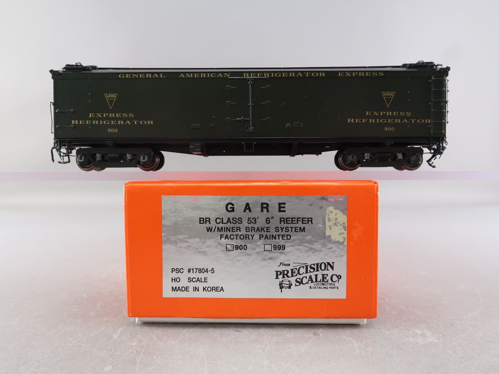 HO Brass Model - PSC 17804-5 GARE General American Refrigerator Express ...