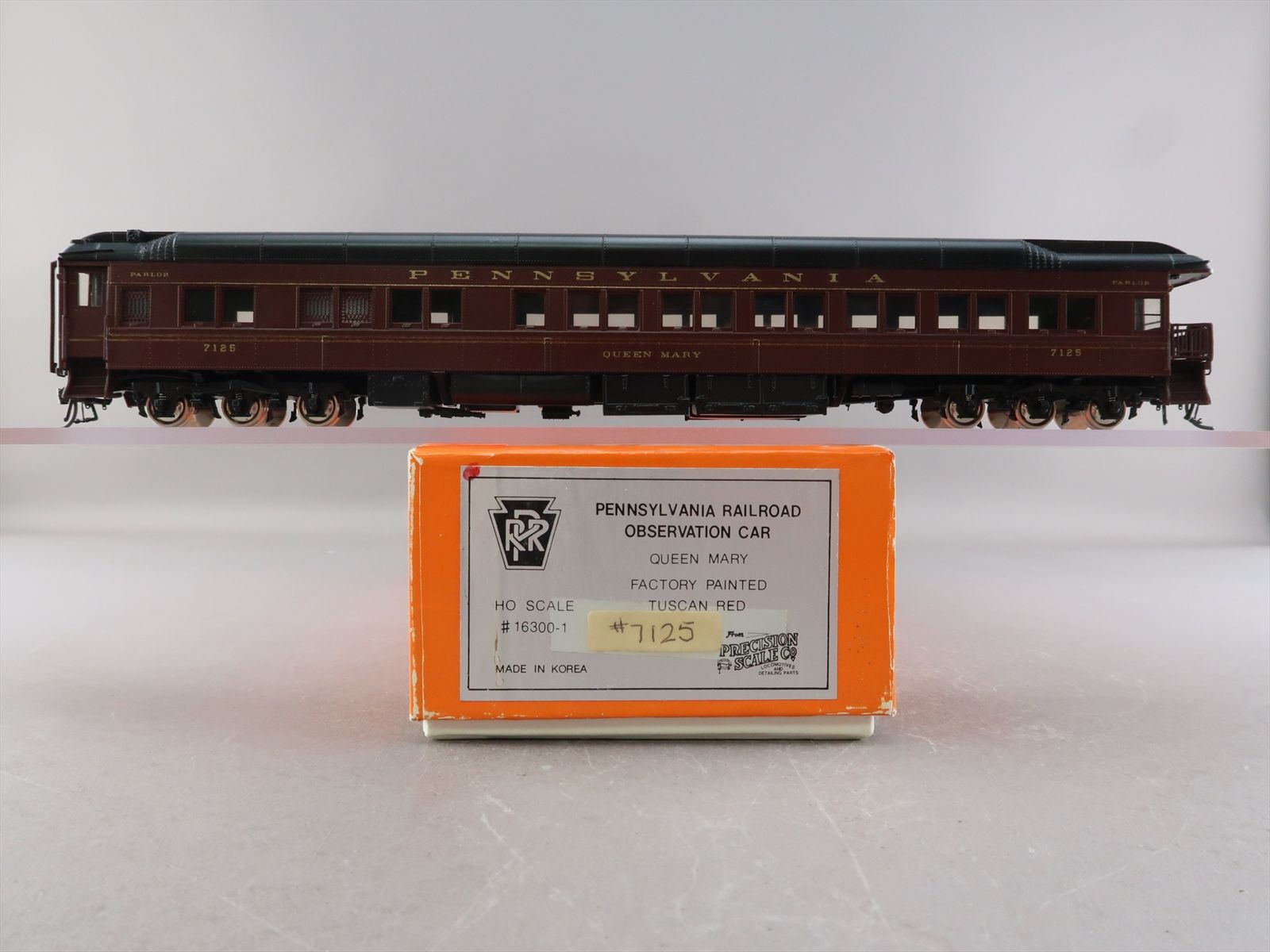 HO Brass Model - PSC 16300-1 PRR Pennsylvania Queen Mary Observation ...