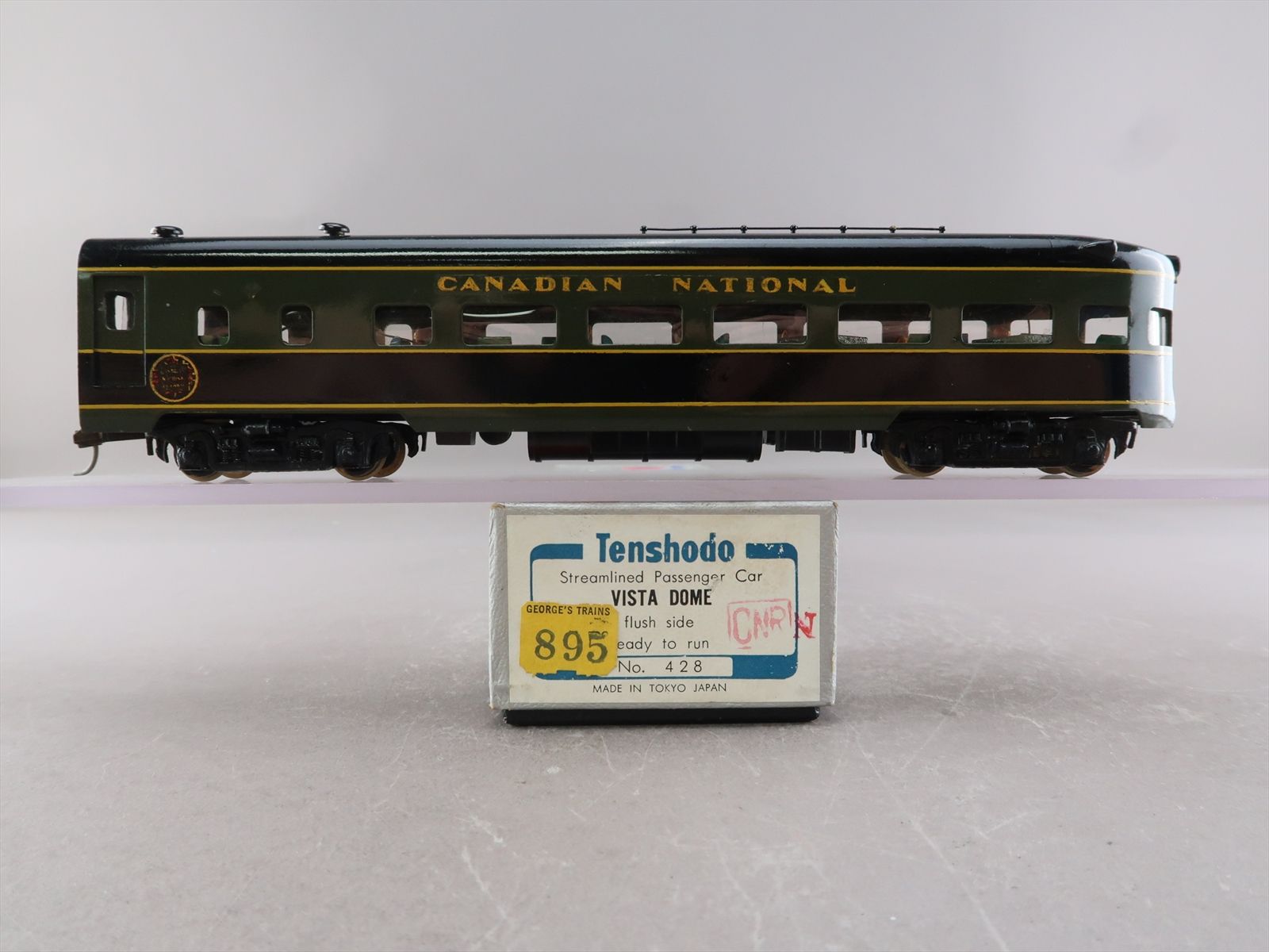 HO Brass Model - PFM 427 CN CNR Canadian National Observation Car - F/P ...