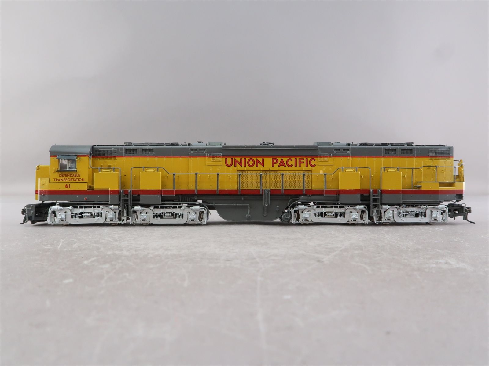 HO Brass Model - OMI 5443 UP Union Pacific C855 C855A #61 - Custom - 1993 Run - Ajin