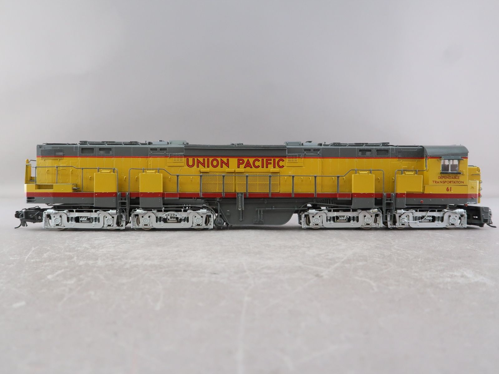 HO Brass Model - OMI 5443 UP Union Pacific C855 C855A #61 - Custom - 1993 Run - Ajin