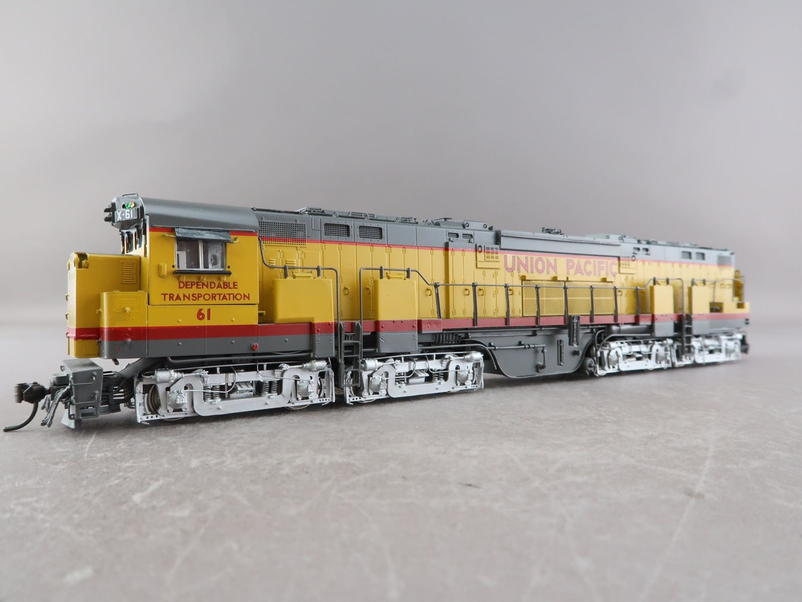 HO Brass Model - OMI 5443 UP Union Pacific C855 C855A #61 - Custom - 1993 Run - Ajin