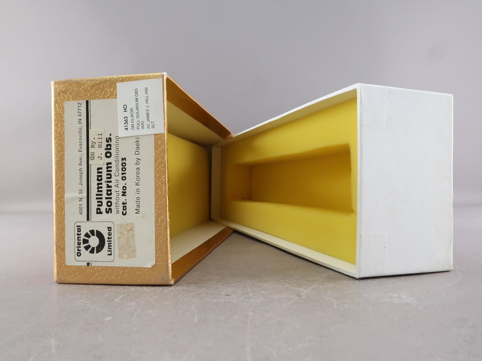 HO Brass Model - Oriental 01003 GN Great Northern Pullman Solarium ...