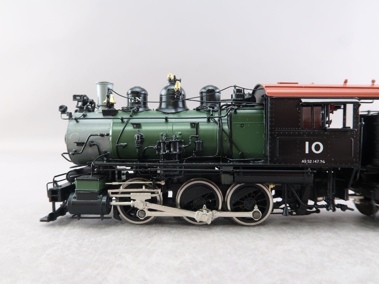 HO Brass Model - W&R GN Great Northern A-9 0-6-0 Version 2 Glacier #10 ...