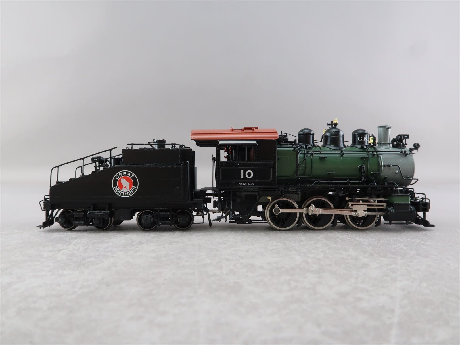HO Brass Model - W&R GN Great Northern A-9 0-6-0 Version 2 Glacier #10 ...