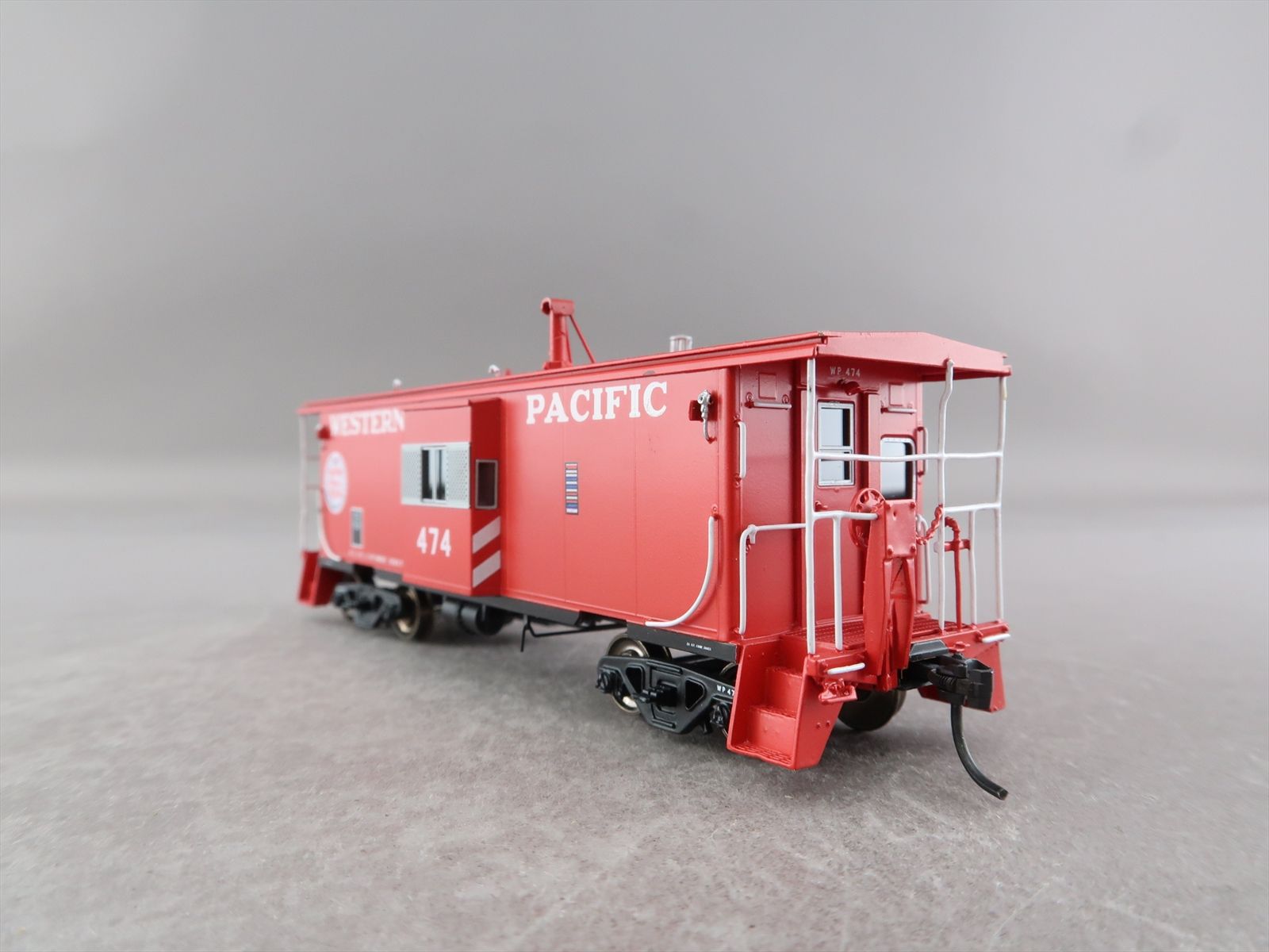 HO Brass Model - OMI 3713.2 WP Western Pacific B-W Caboose Bicentennial ...
