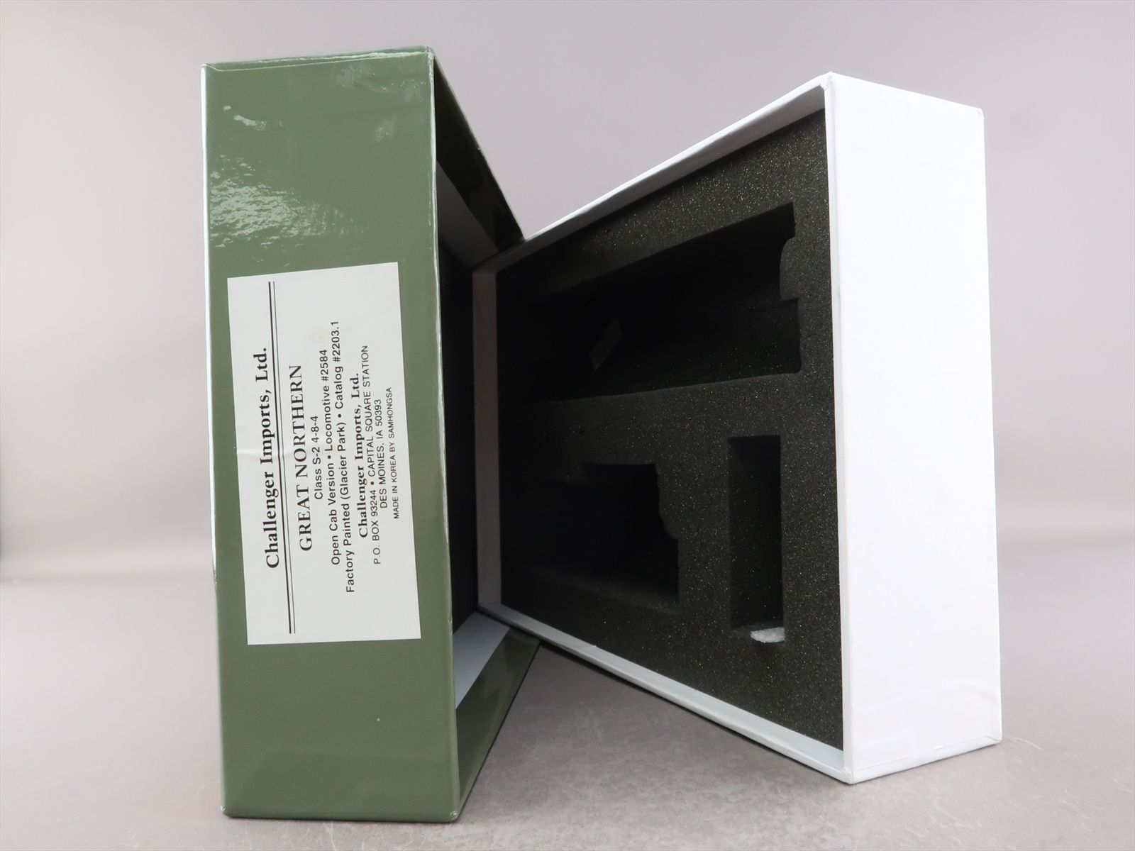 HO Brass Model - CIL 2203.1 GN Great Northern 4-8-4 S-2 #2584 Open Cab ...