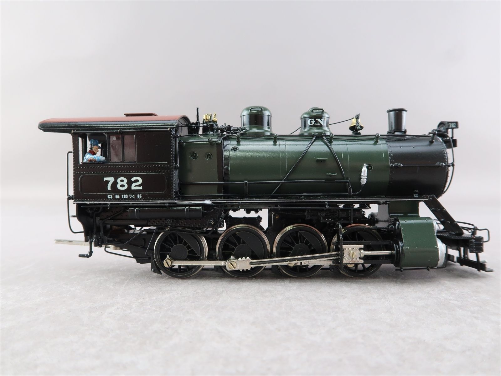 HO Brass Model - Oriental GN Great Northern 0-8-0 C-4 #782 - Custom ...