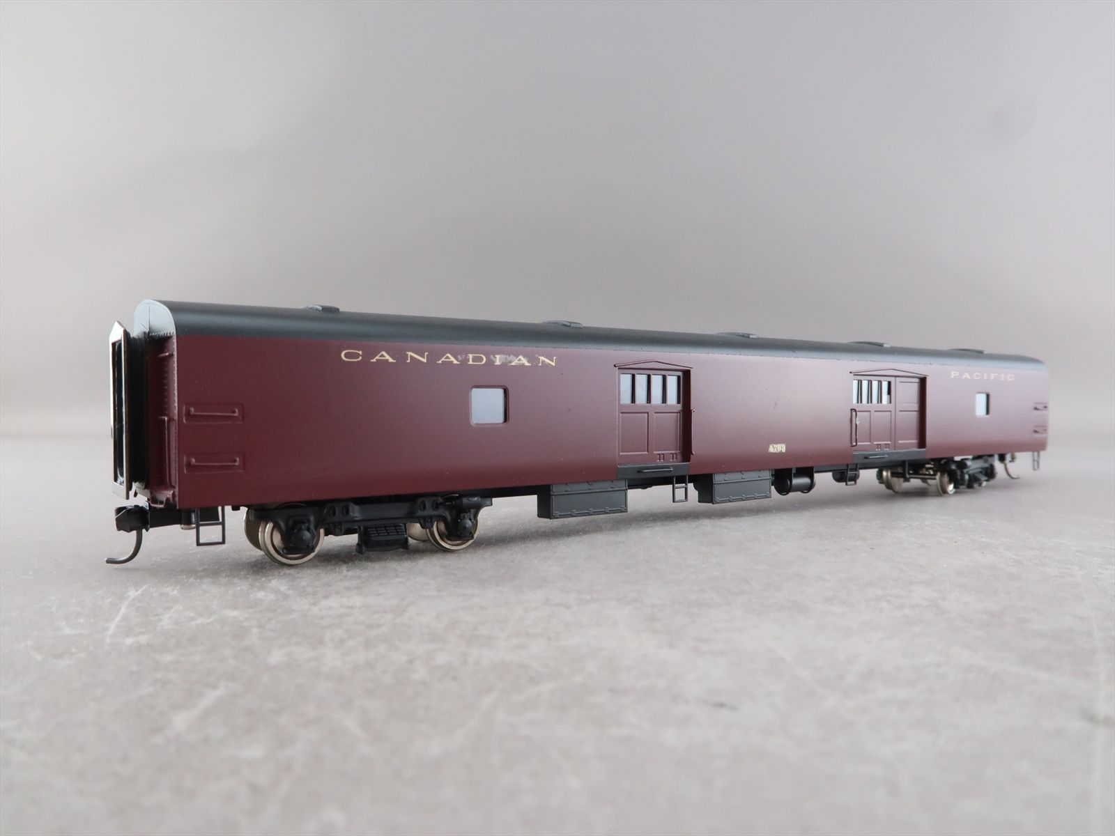 HO Brass Model - PFM / VH Van CP CPR Canadian Pacific Steel Lightweight Passenger Car Set of 3 ...
