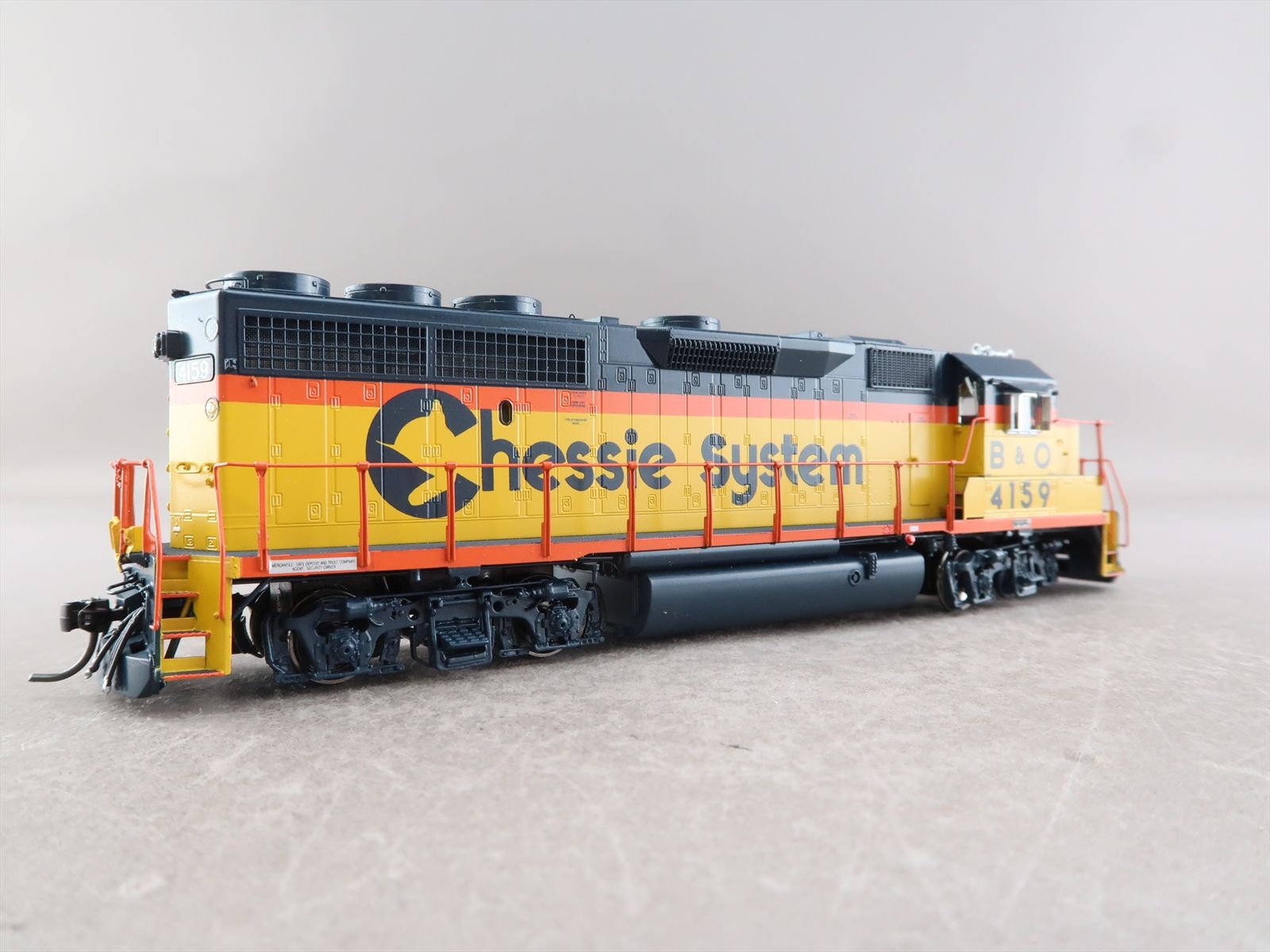 HO Brass Model - OMI 087010081.2 B&O Baltimore & Ohio Chessie System ...