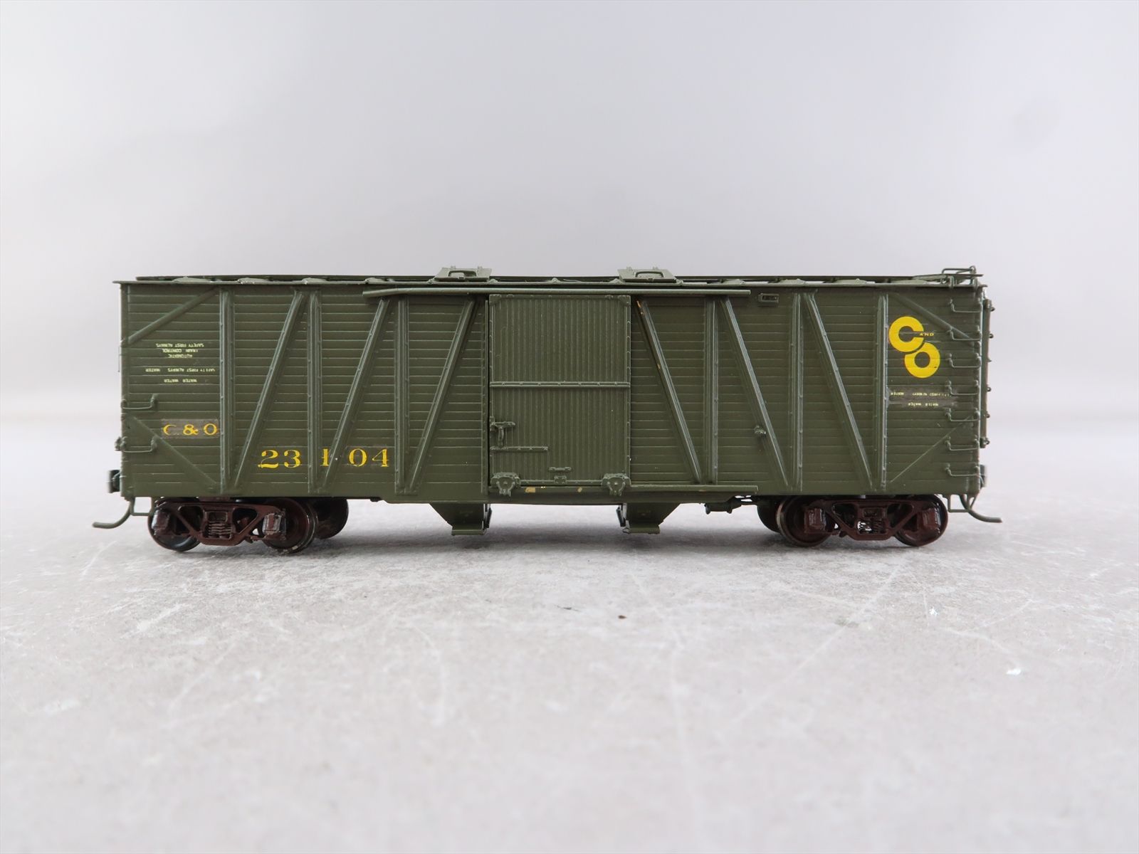 HO Brass Model - OMI 3100 C&O & PRR Chesapeake & Ohio Wood Sheathed ...