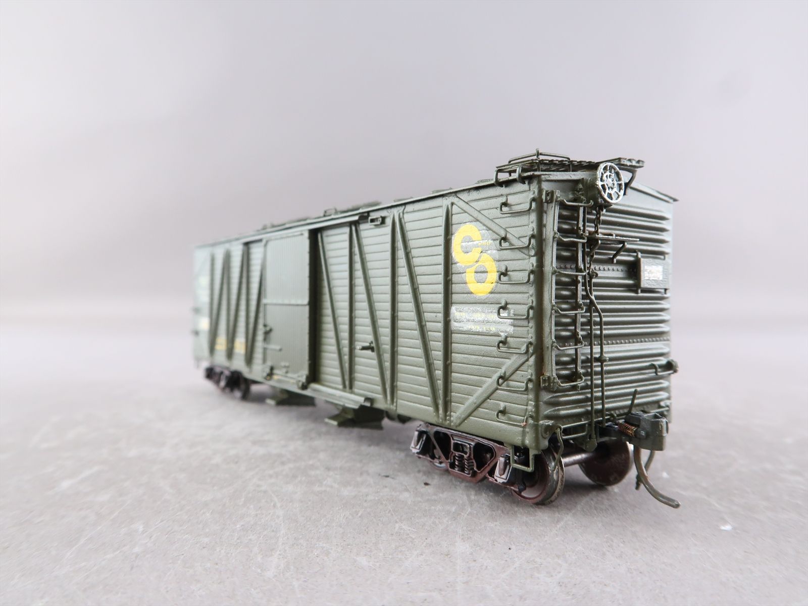 HO Brass Model - OMI 3100 C&O & PRR Chesapeake & Ohio Wood Sheathed ...