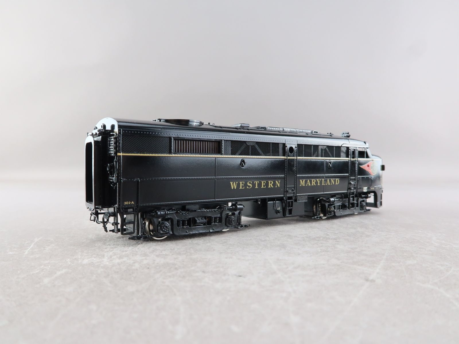 HO Brass Model - Key CS#72 WM Western Maryland ALCO FA-2 A-A Set #301 ...