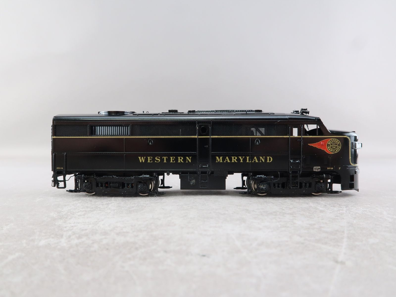 HO Brass Model - Key CS#72 WM Western Maryland ALCO FA-2 A-A Set #301 ...