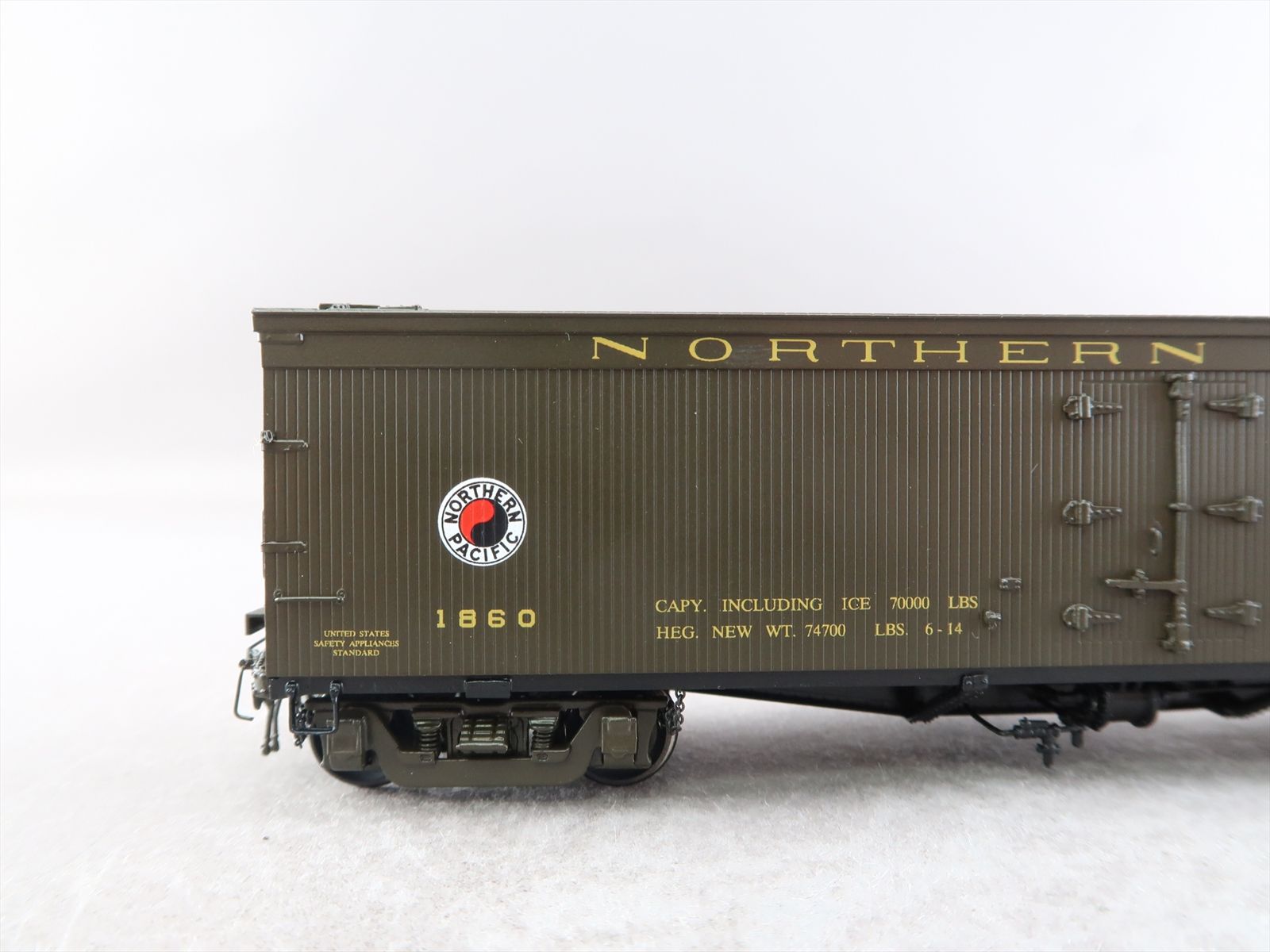 HO Brass Model - W&R NP Northern Pacific Express Reefer Version 2 #1860 ...