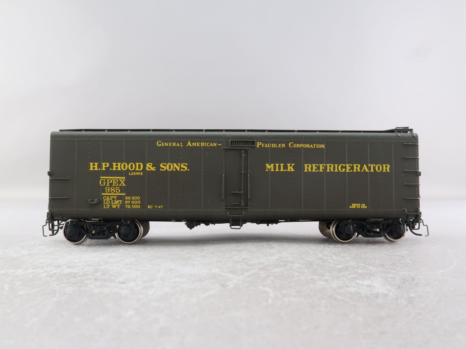 S Brass Model - RRM River Raisin Models OMI 1683.1 GPEX Pfaudler Milk ...