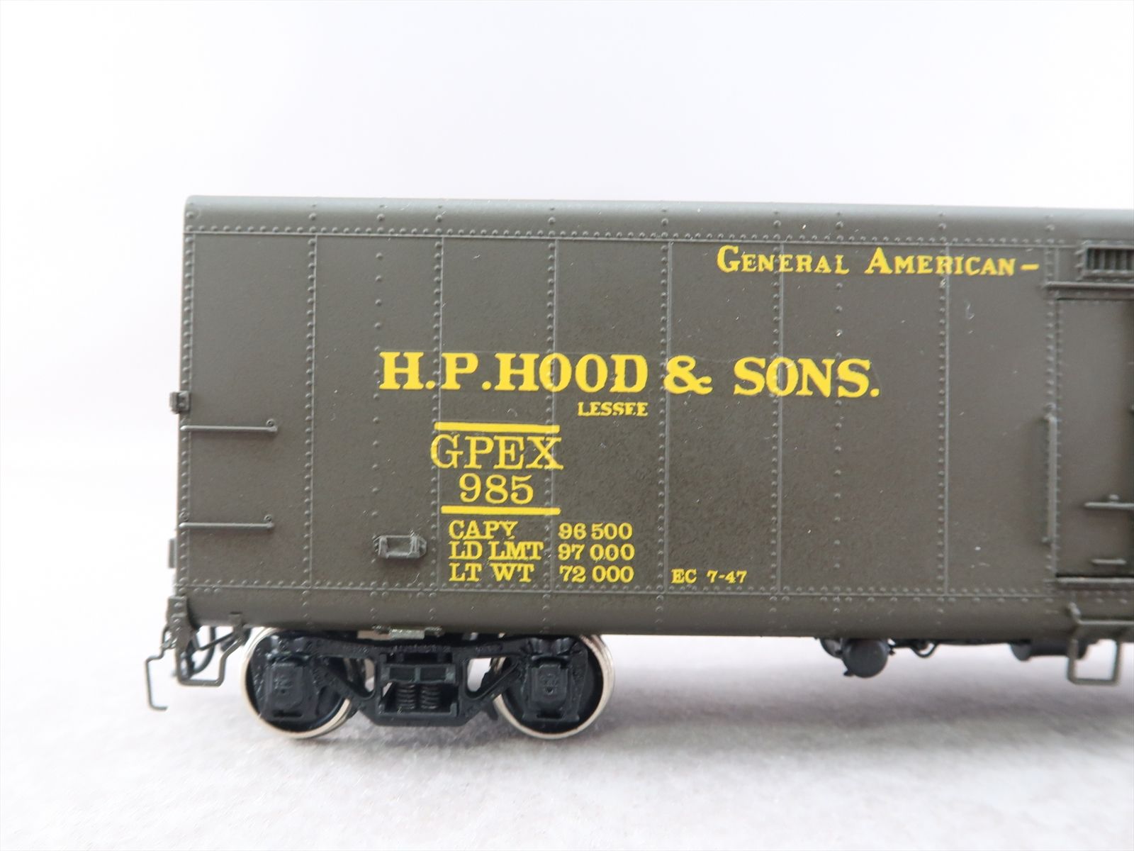 S Brass Model - RRM River Raisin Models OMI 1683.1 GPEX Pfaudler Milk ...