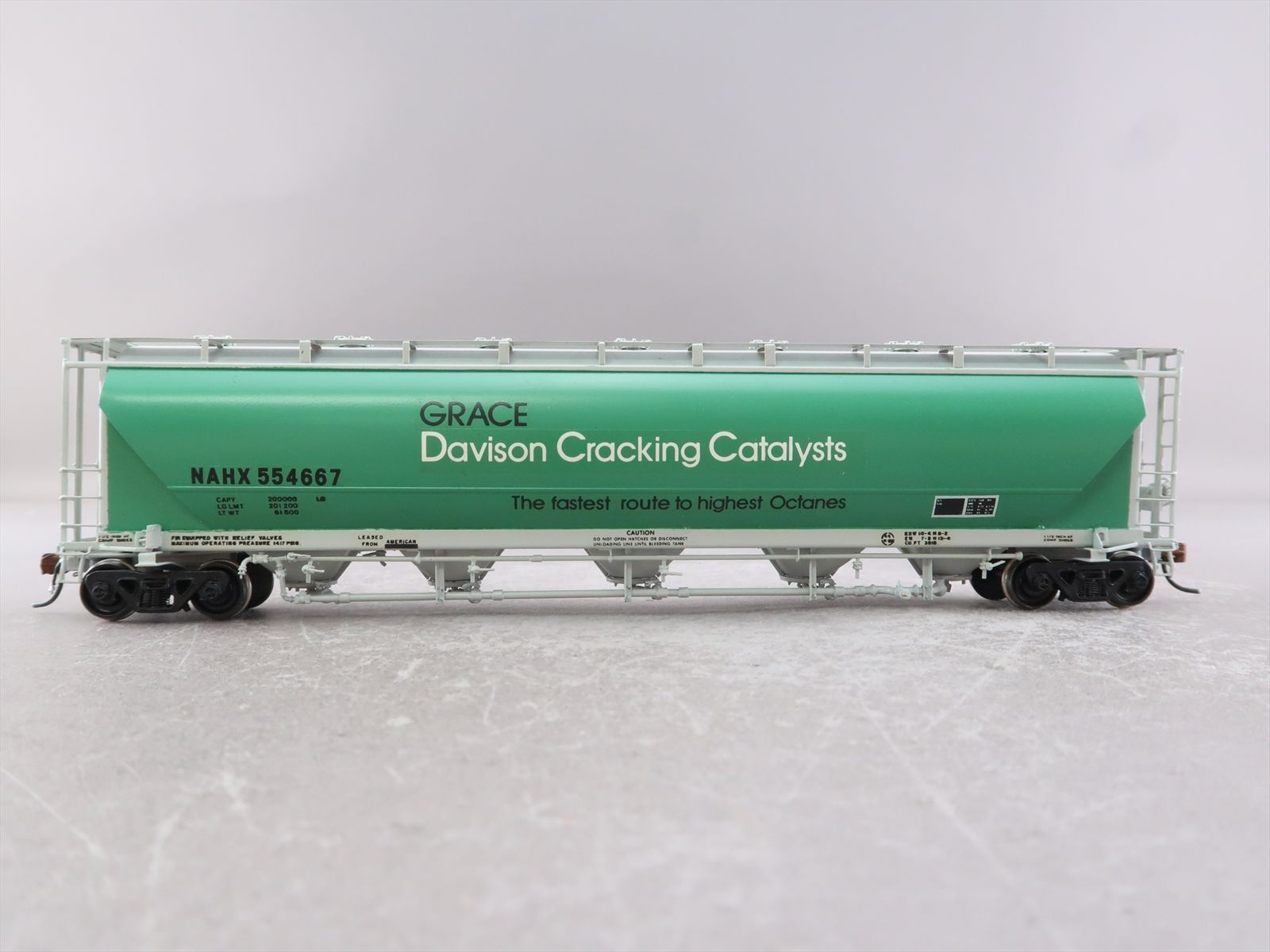HO Brass Model - OMI 3003 NA NAHX Grace Davison Cracking Catalysts Pd5000 Covered Hopper #554667 ...