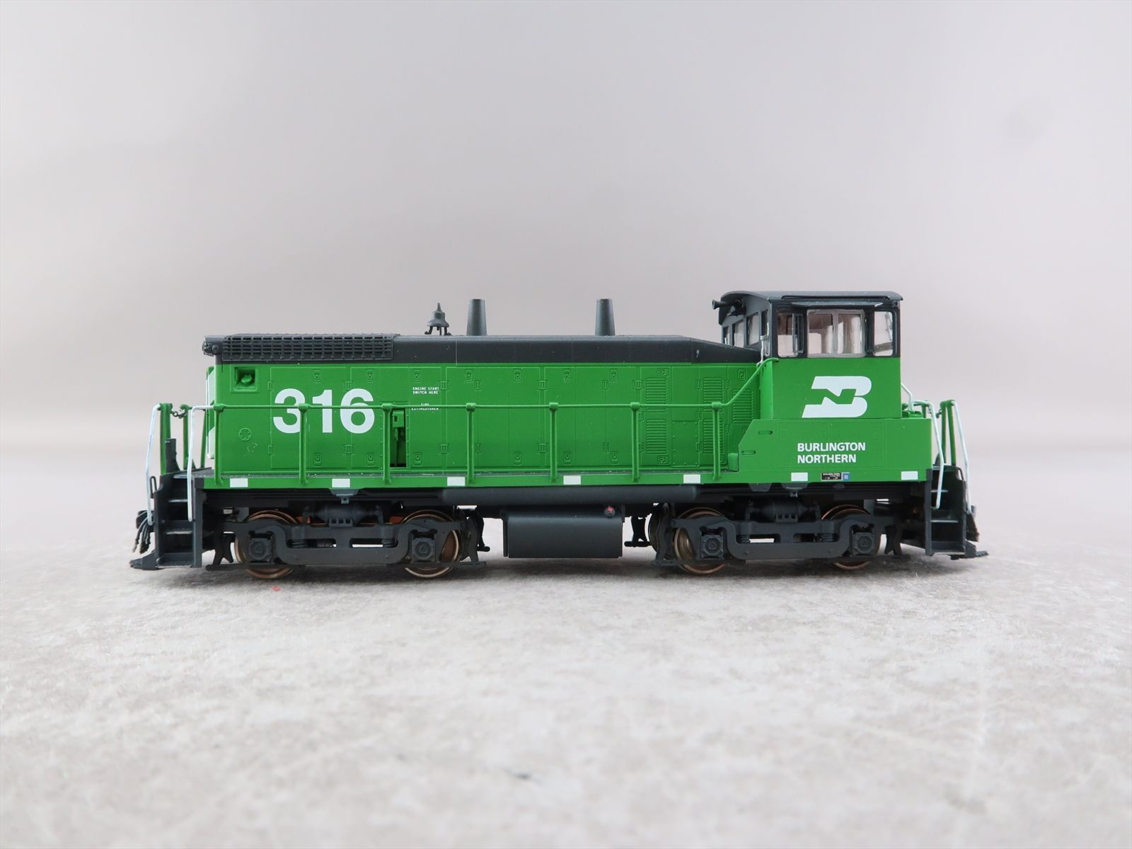 HO Brass Model - OMI 5070 BN Burlington Northern SW-1500 #316 - Custom ...