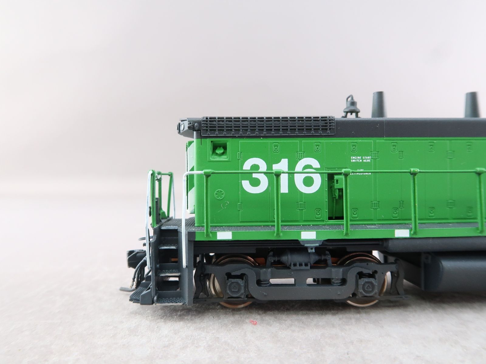HO Brass Model - OMI 5070 BN Burlington Northern SW-1500 #316 - Custom ...
