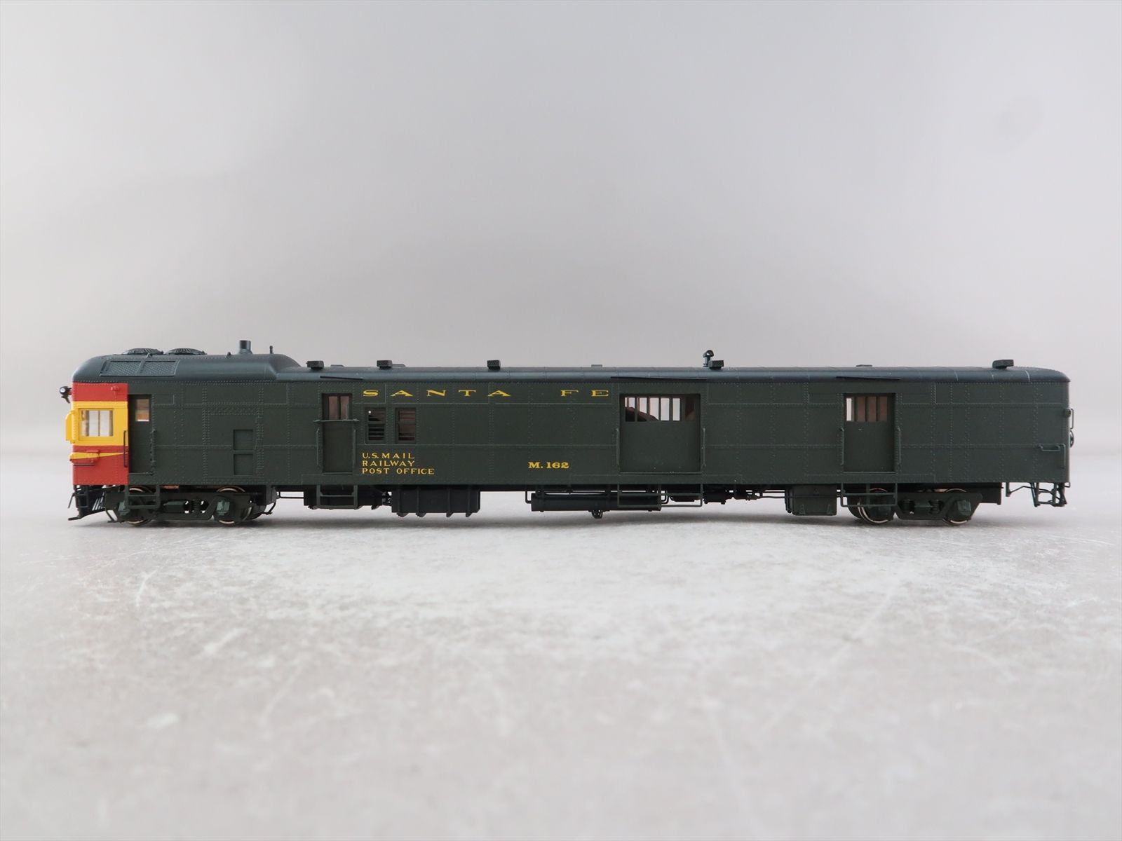 HO Brass Model - Key ATSF Motor Car Doodlebug M-162 1945-1952 Gull Wing - Late Run - F/P - 1998 ...