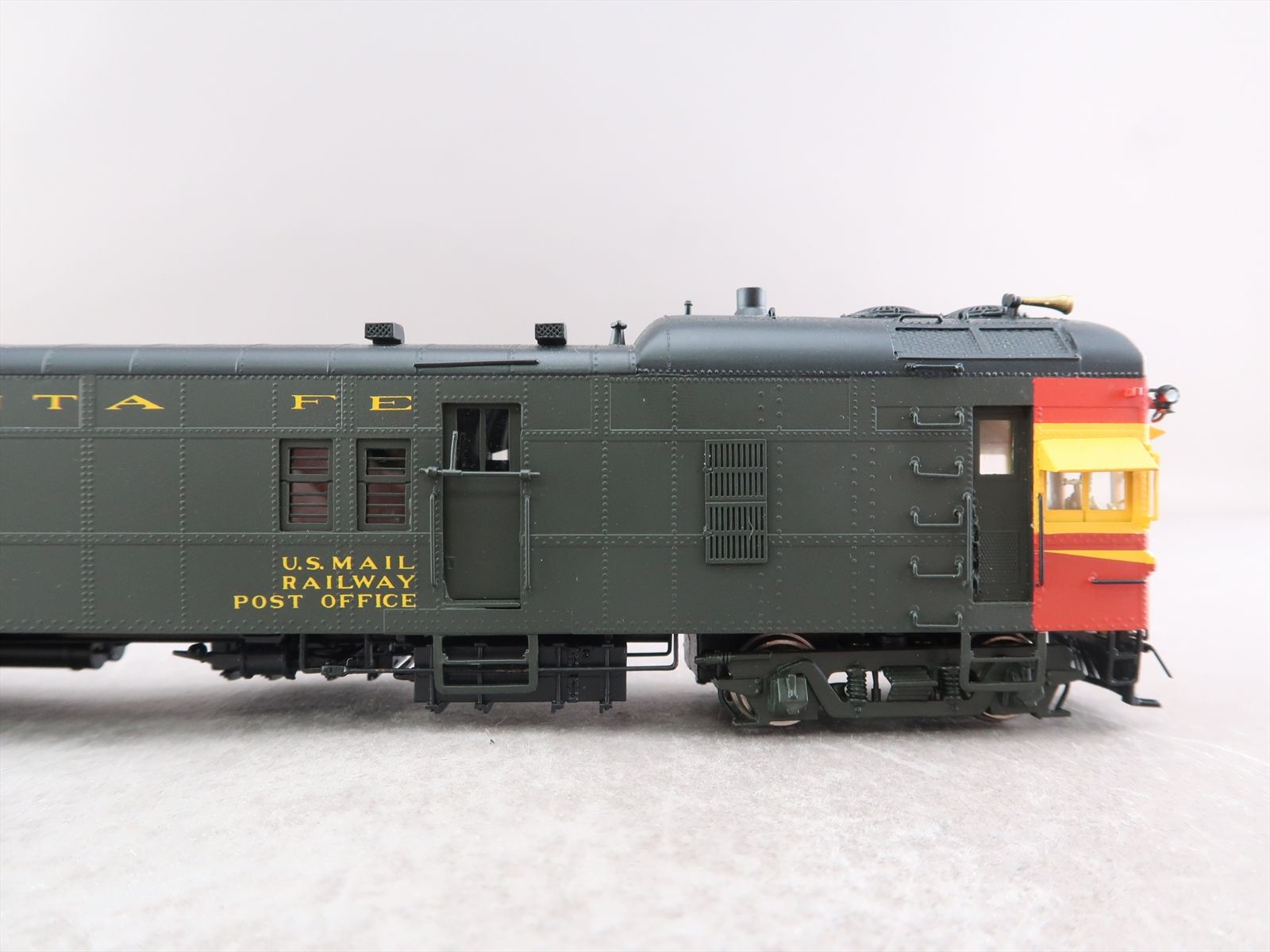 HO Brass Model - Key ATSF Motor Car Doodlebug M-162 1945-1952 Gull Wing - Late Run - F/P - 1998 ...