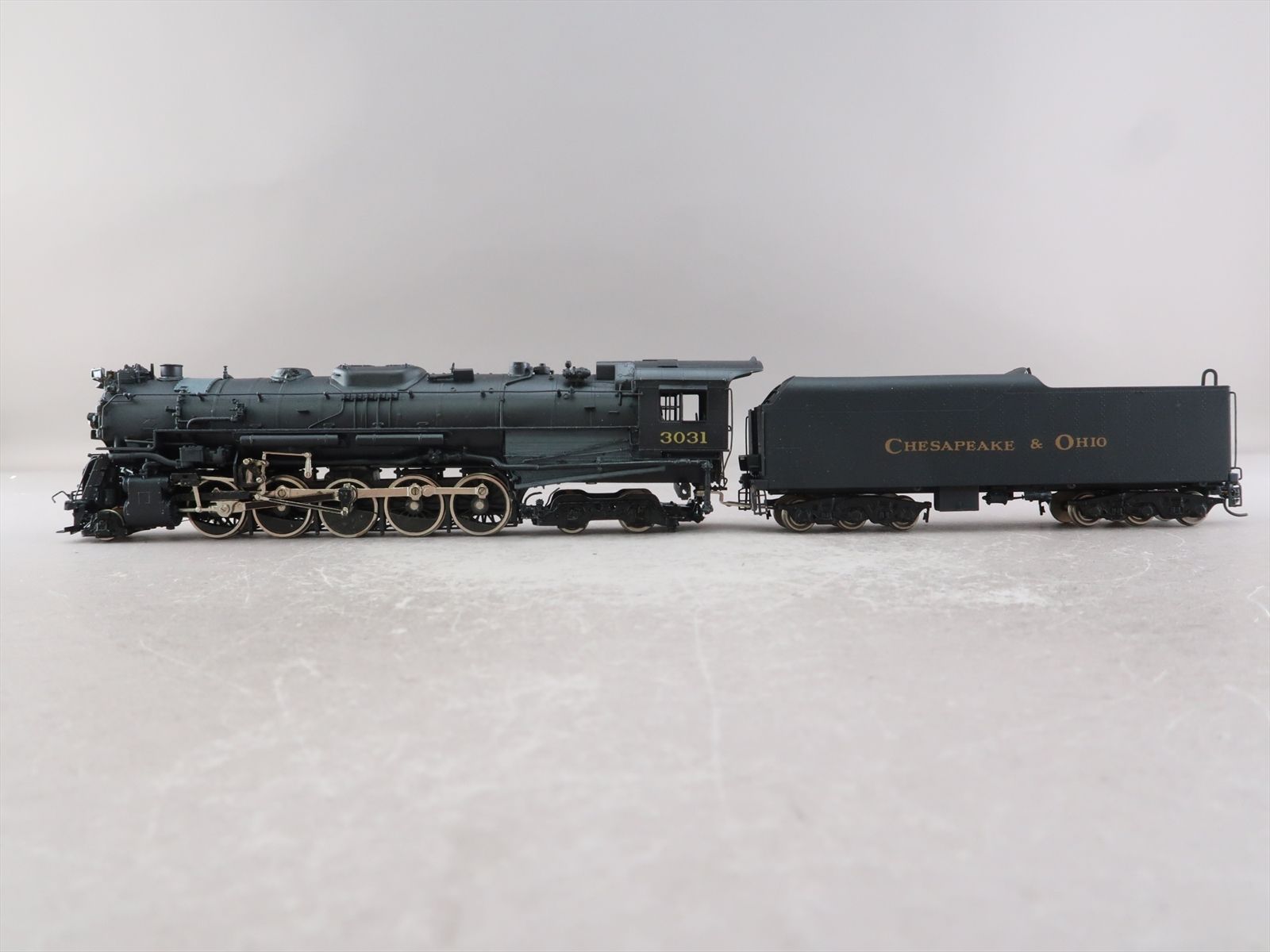 HO Brass Model - NJCB ST-275 C&O Chesapeake & Ohio 2-10-4 T-1 #3031 ...