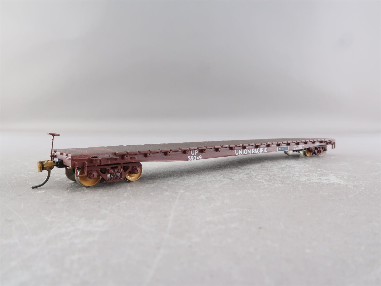 HO Brass Model - OMI 3021 UP Union Pacific 65' Idler Flarcar w ...