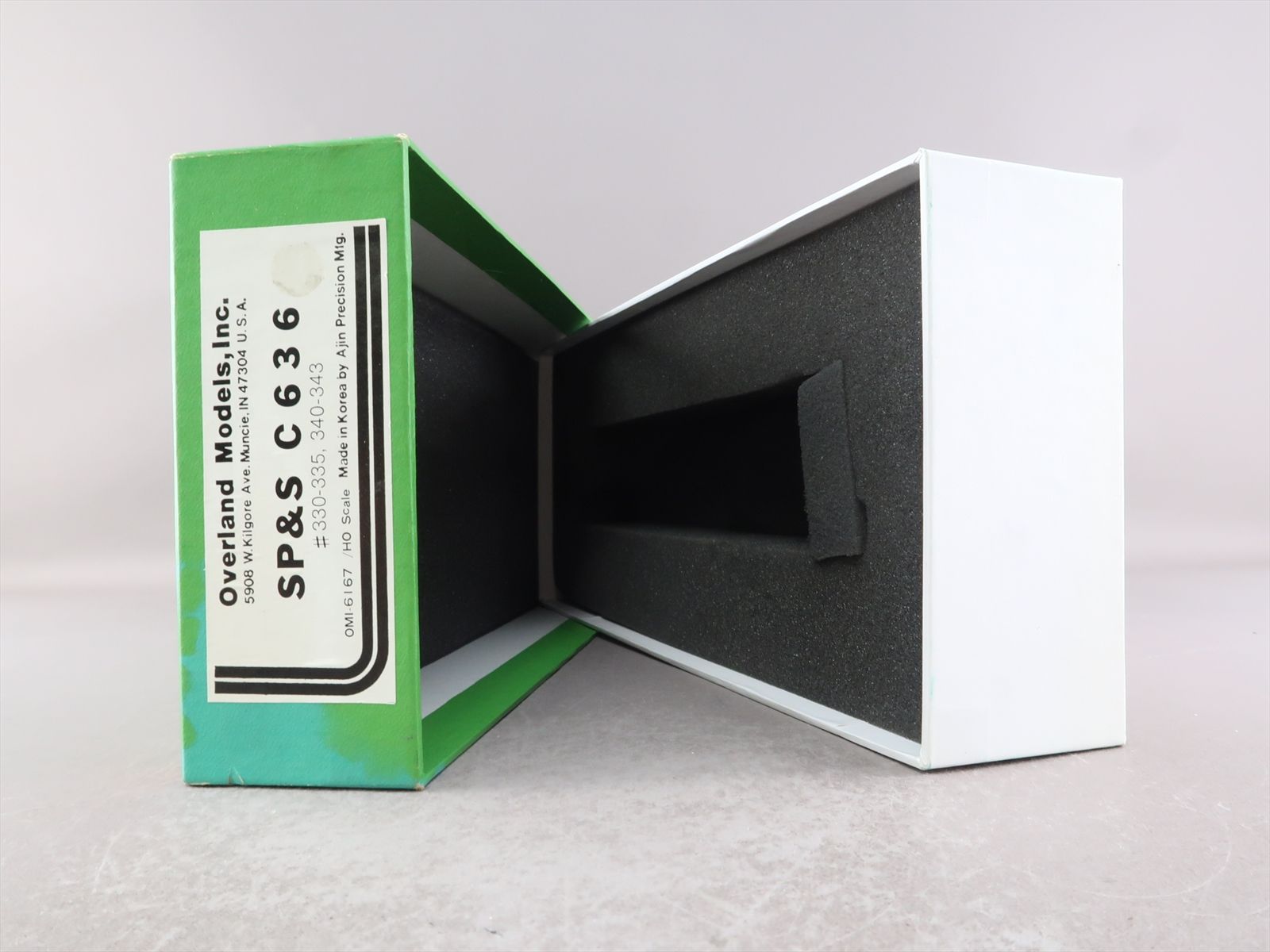 HO Brass Model - OMI 6167 SP&S Spokane Portland & Seattle C-636 #330 ...